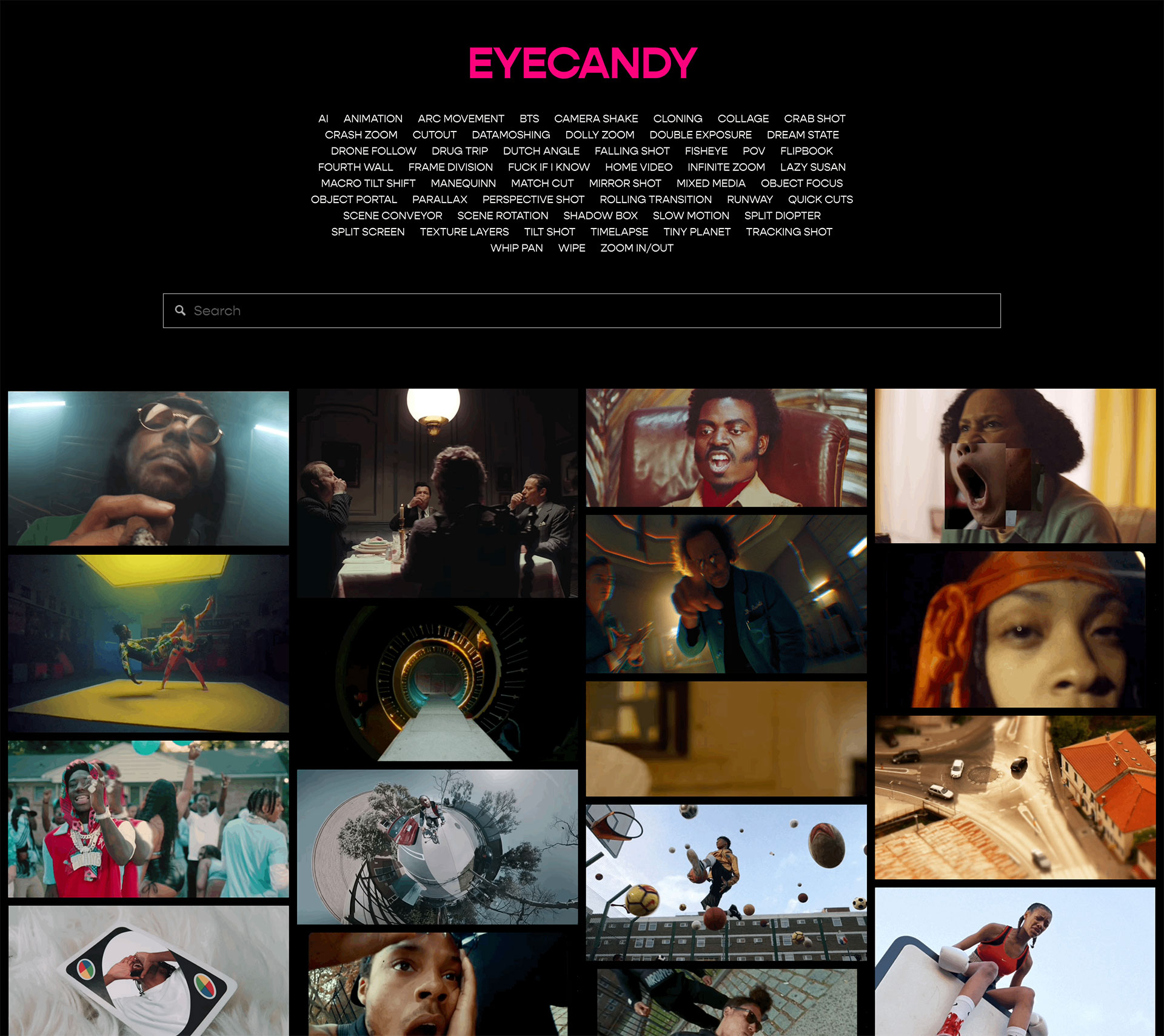 ‘Eyecandy’—inside the new visual library of film techniques for art directors - Ad Age