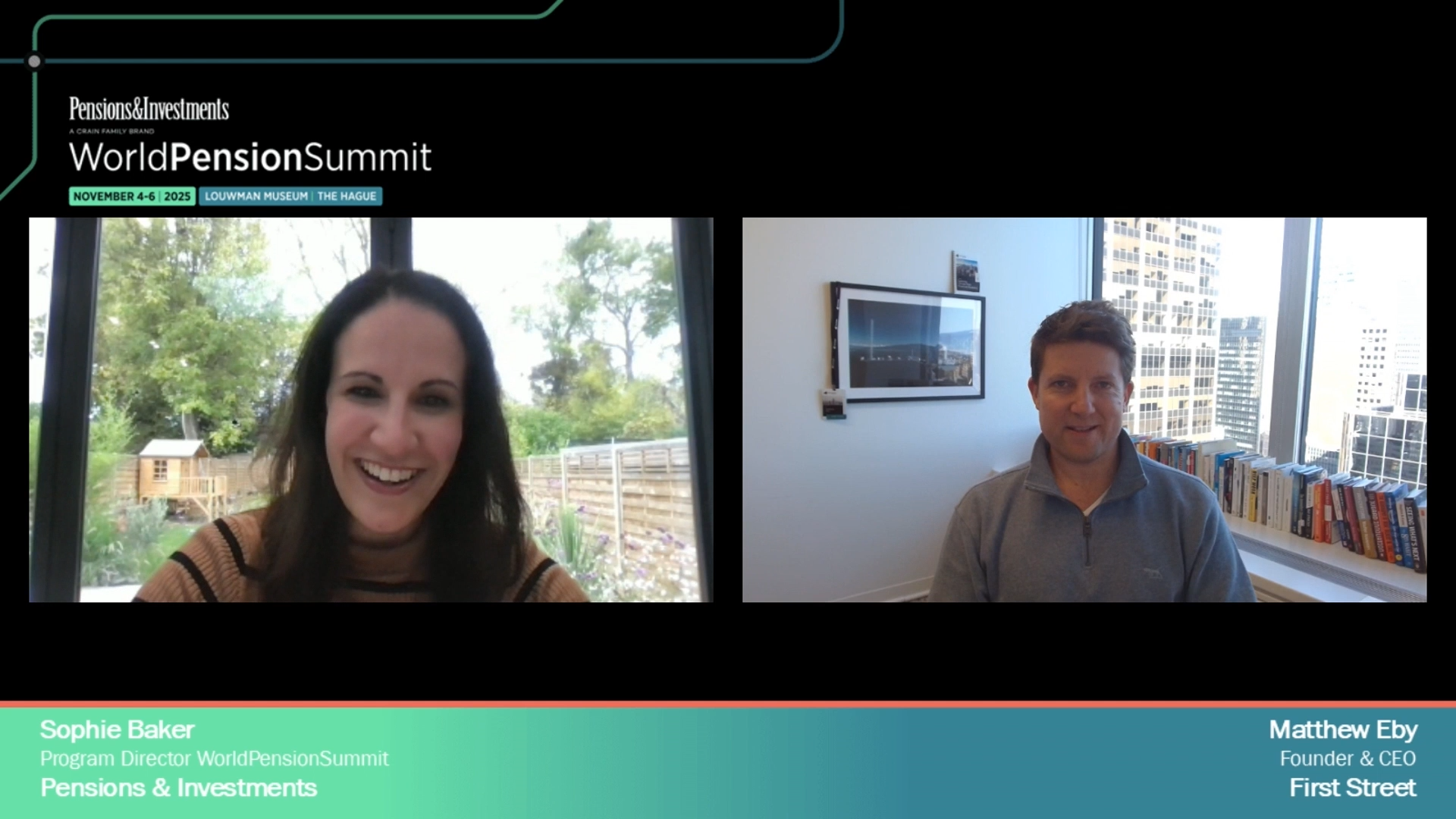 OWAI with Matthew Eby, First Street | WPS2025 - Pensions & Investments