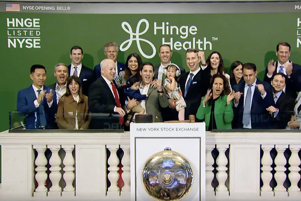 Hinge Health IPO off to a fast start - Modern Healthcare