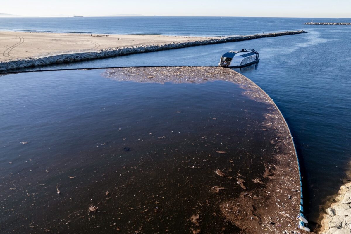 Ocean Cleanup teams up with LA to divert river trash before Olympics ...