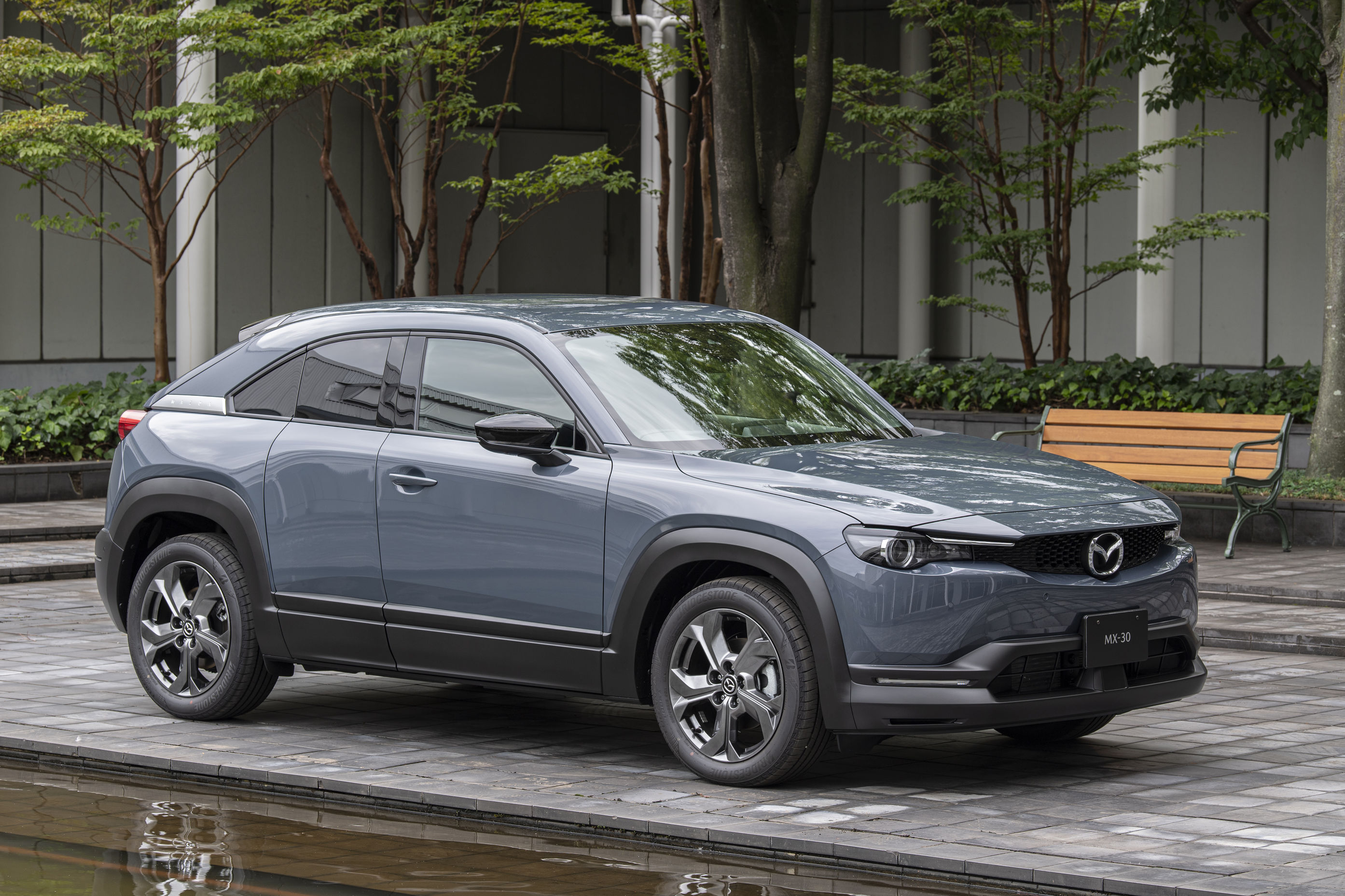 Mazda launches hybrid version of MX-30 in Japan - Automotive News