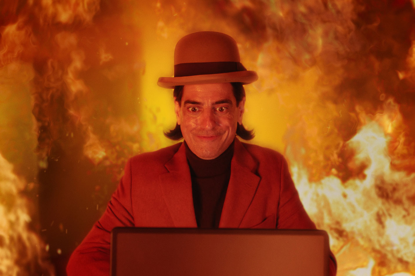 HR company Deel recreates ‘This Is Fine’ meme in fiery new ad - Ad Age