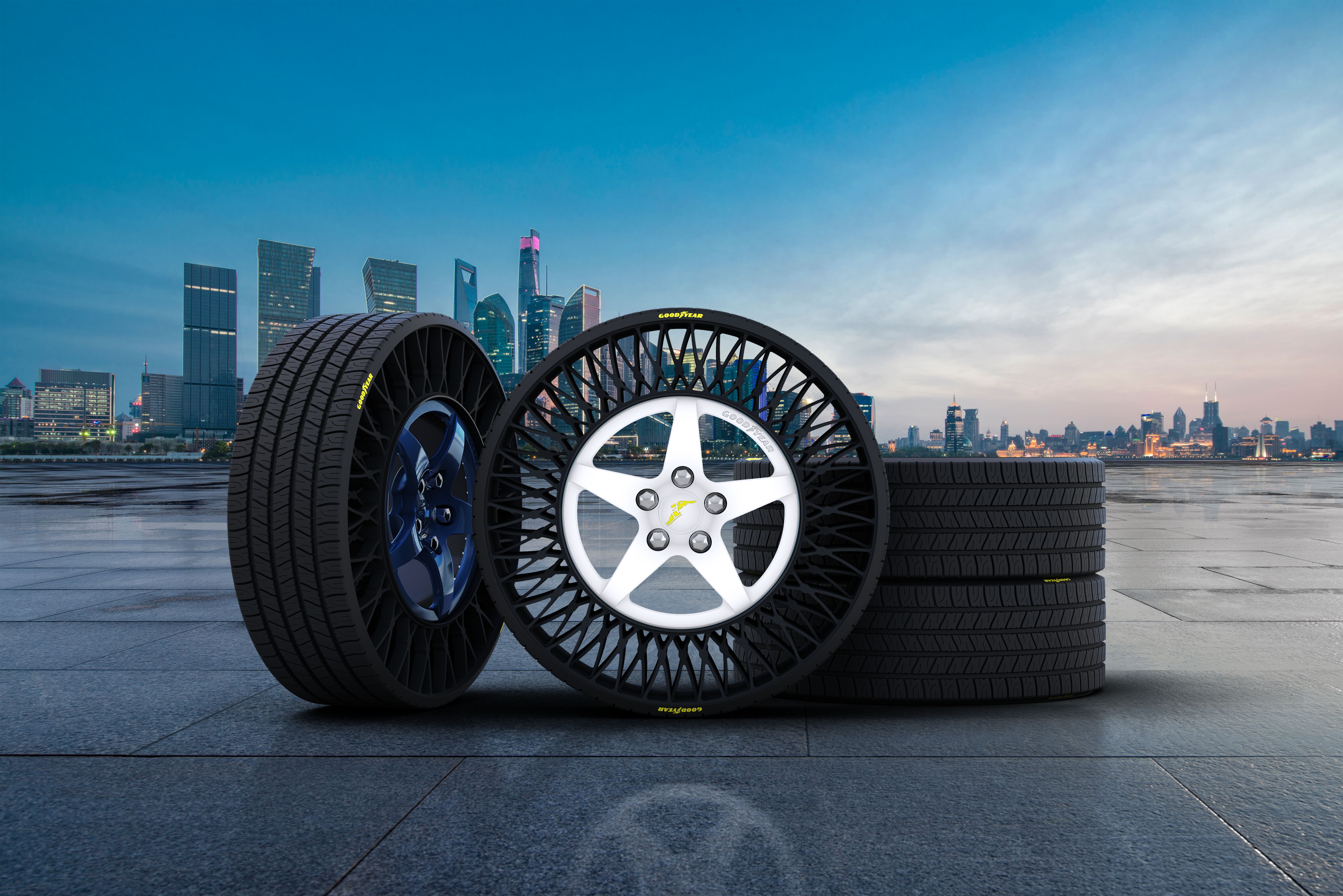 CES offered Goodyear chance to field-test airless tire technology ...