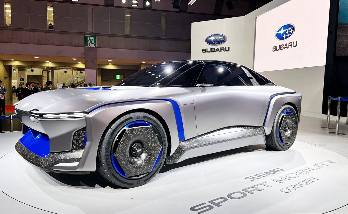 Subaru shows EV concept vehicles for land and sky in Japan Automotive News