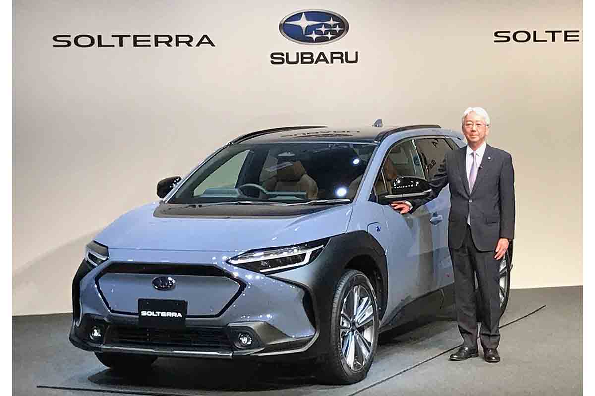 Subaru electric vehicle plans store