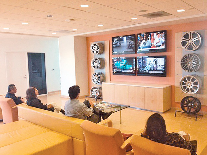 Automotive Waiting Room Design