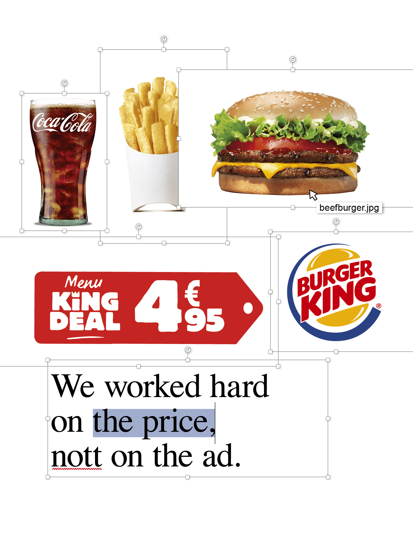 Burger King Magazine Ads