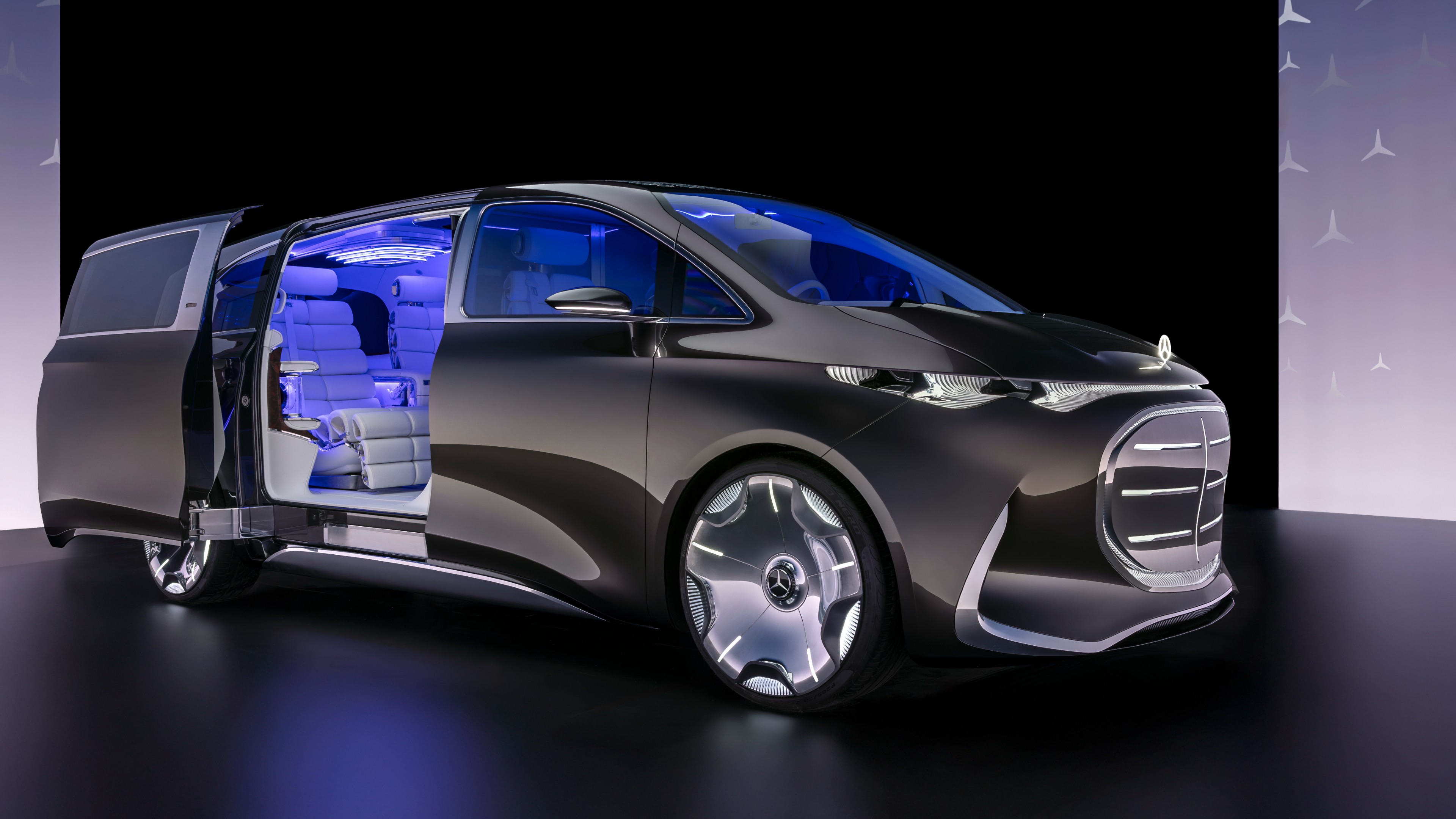 Mercedes Vision V electric van concept debuts at 2025 Shanghai show ...