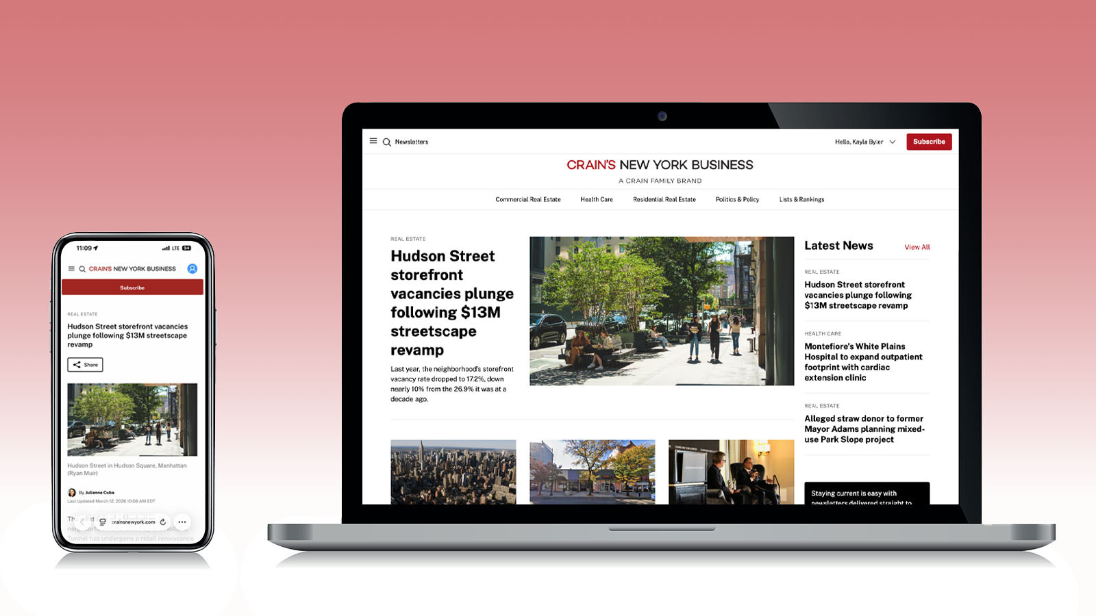 Crain's New York Business launches new website - Crain's New York Business