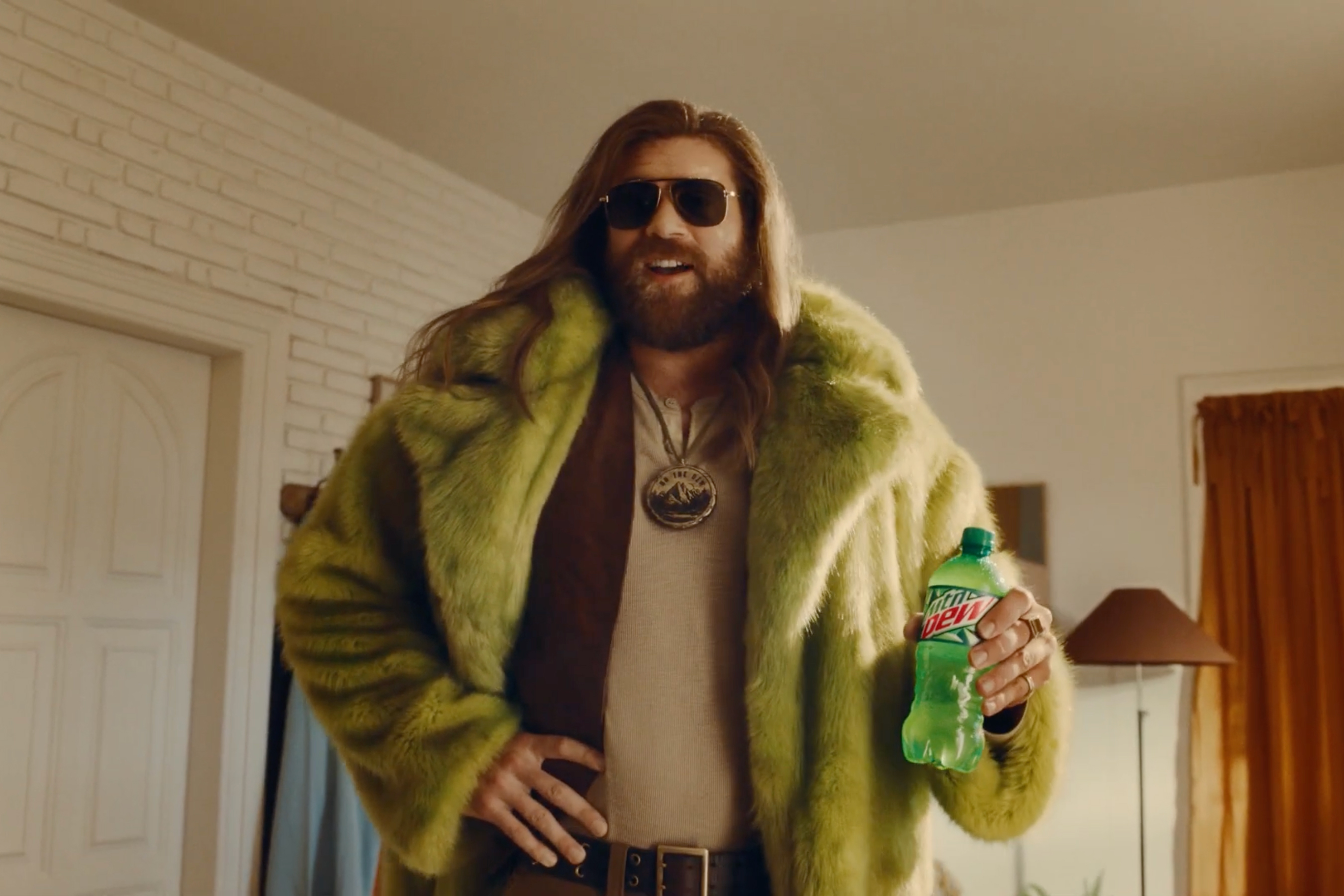 Mtn Dew reintroduces itself behind a tough talking, fur-coat wearing ...