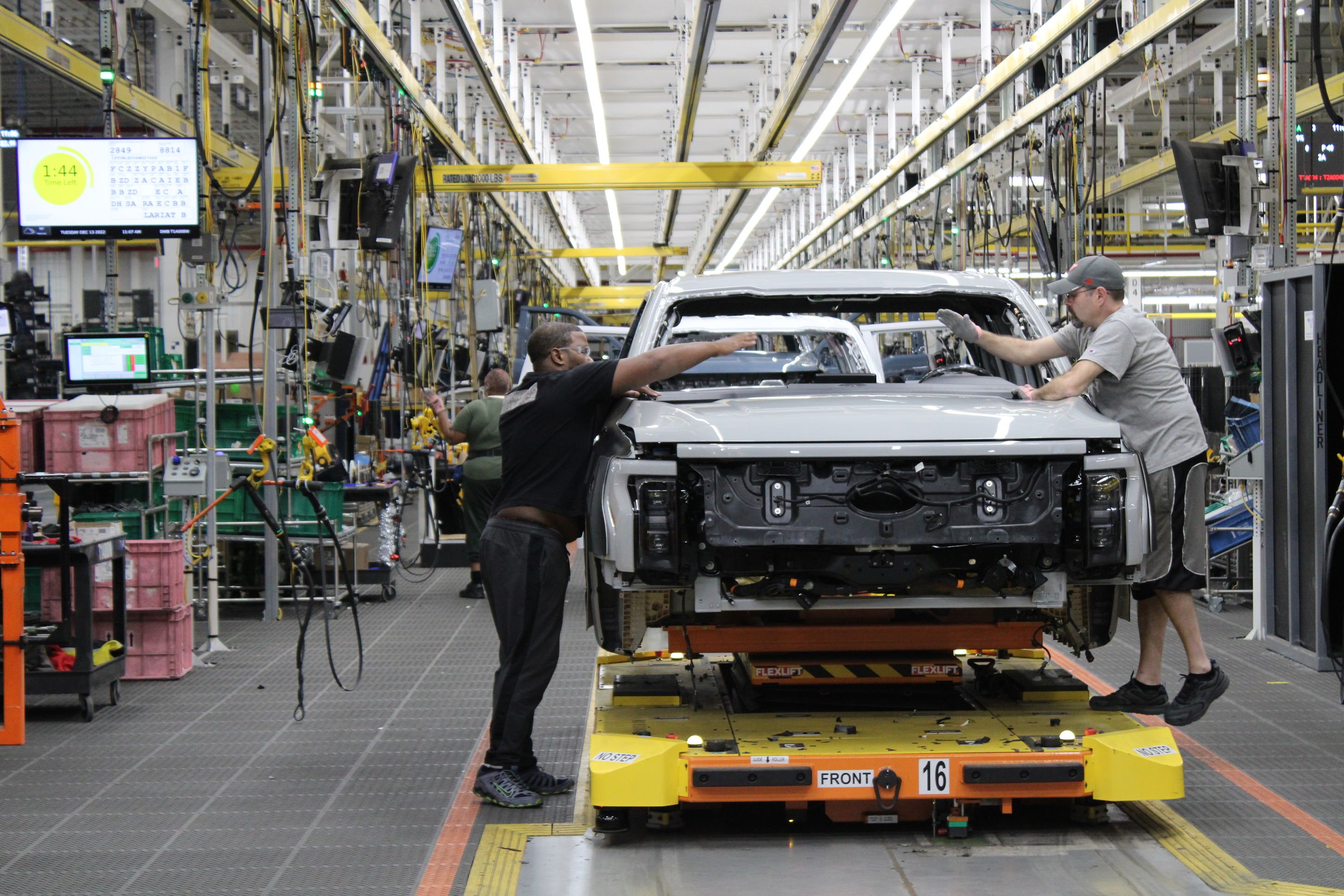 Ford F-150 Lightning EV production to shut down for 7 weeks ...