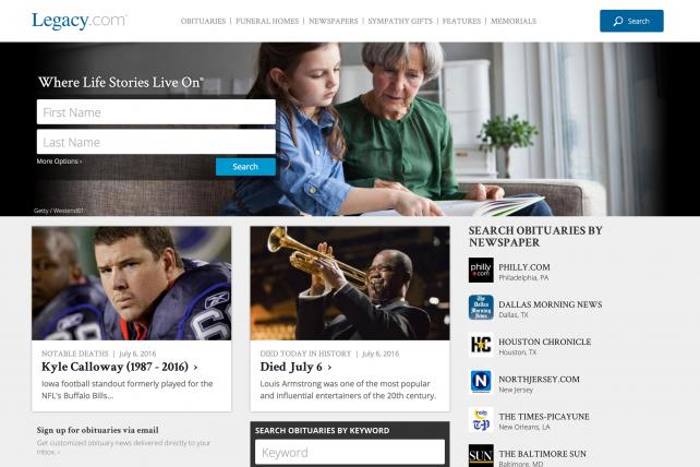 Online Obituary Business Is Booming - Ad Age