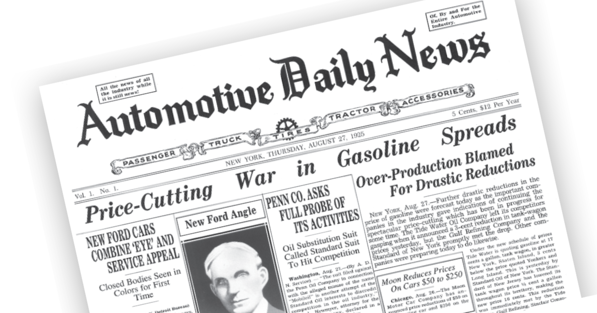 Automotive News celebrates 100 years of covering auto industry ...