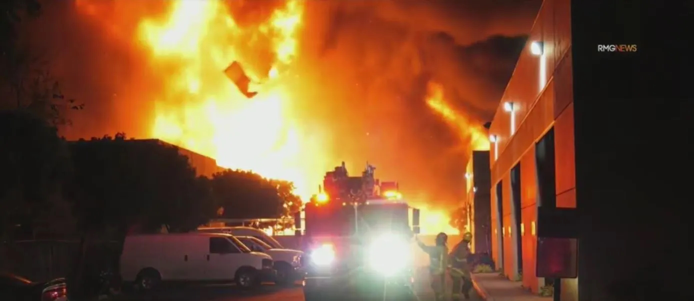 Fire at Californian Foamex plant - Urethanes Technology International