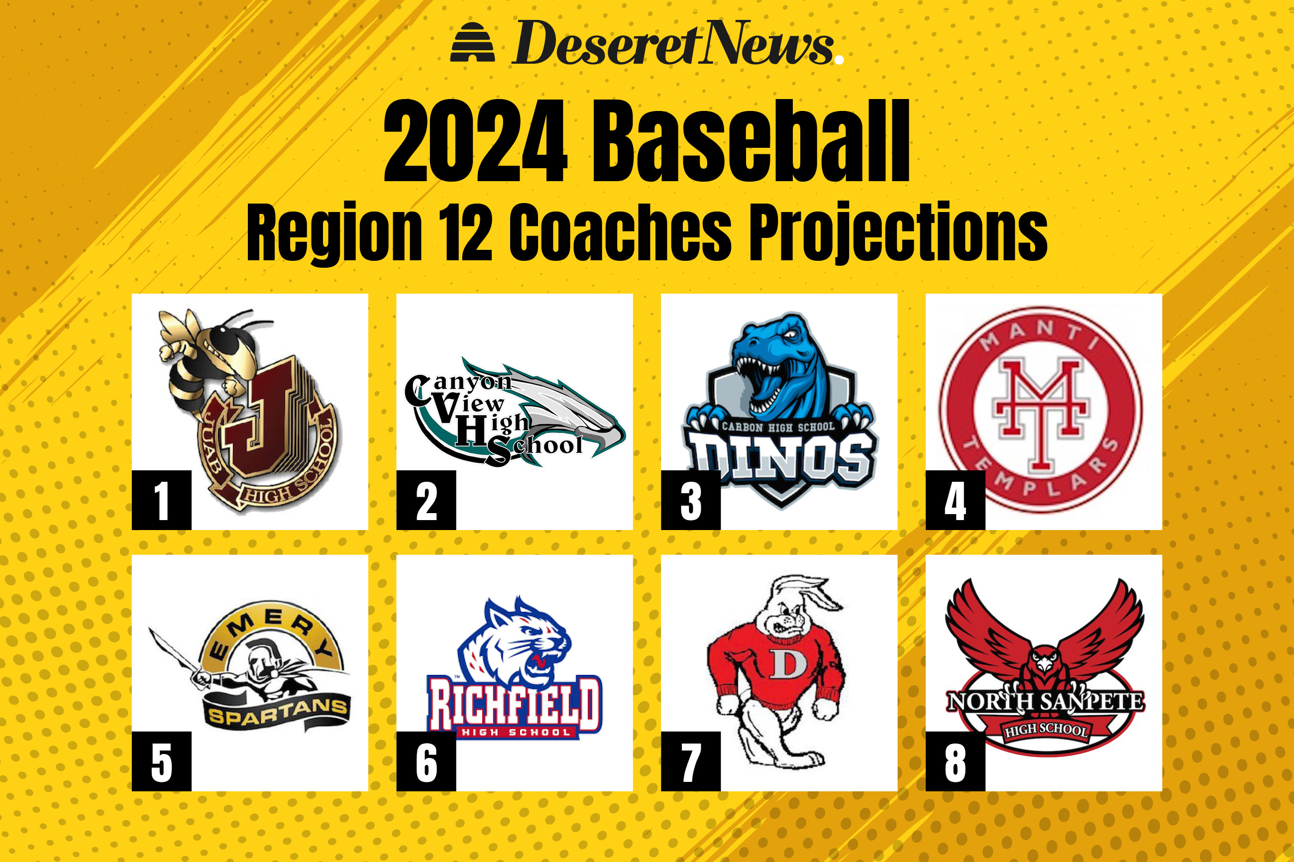 High School Baseball Logos