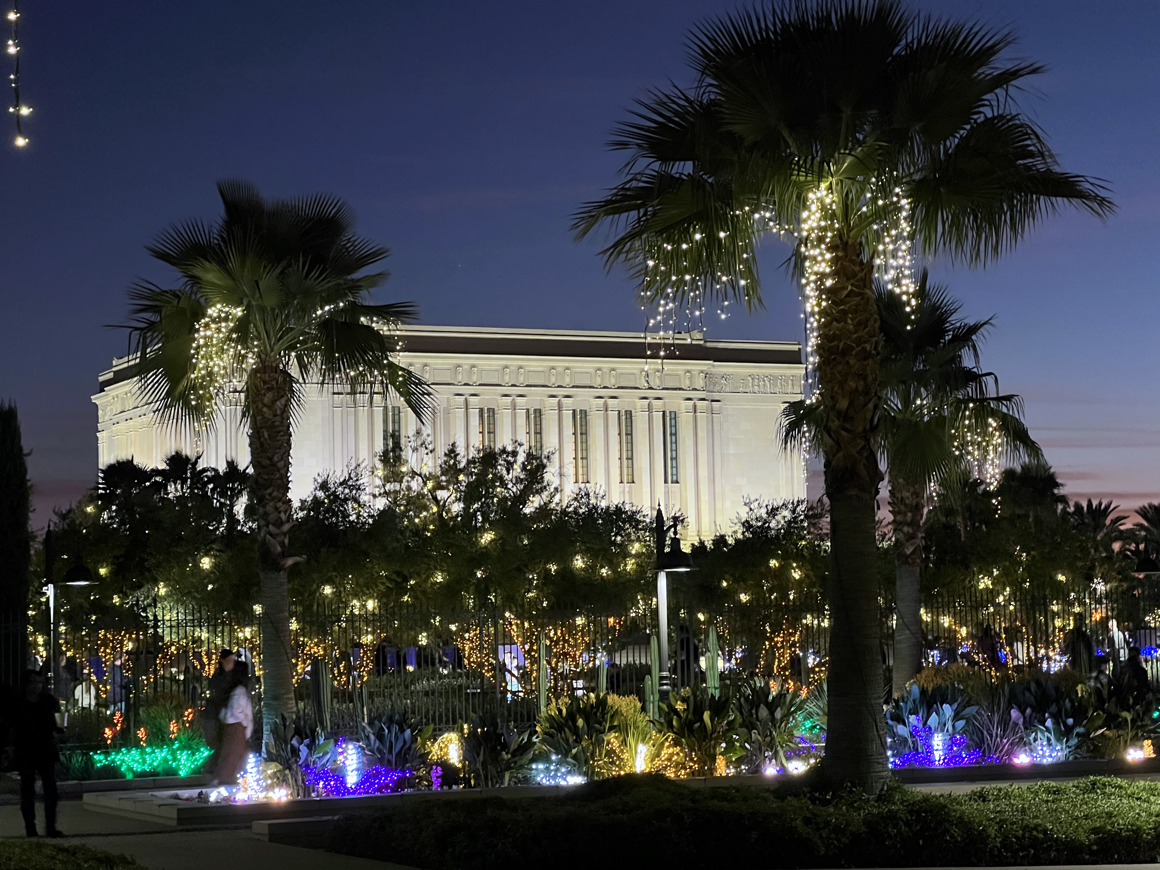 Phoenix Mormon Temple Christmas Mesa Temple Christmas Lights