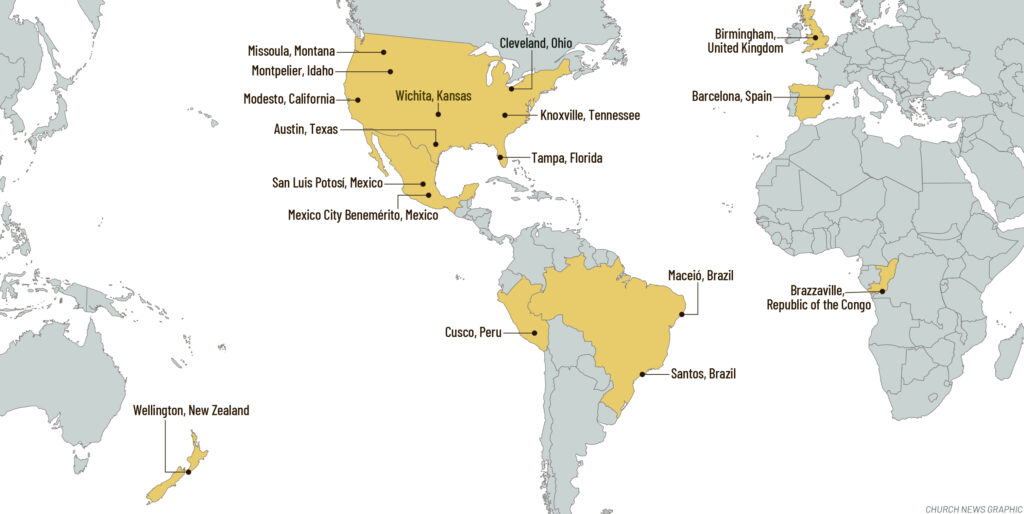 New Lds Temples Announced Temples