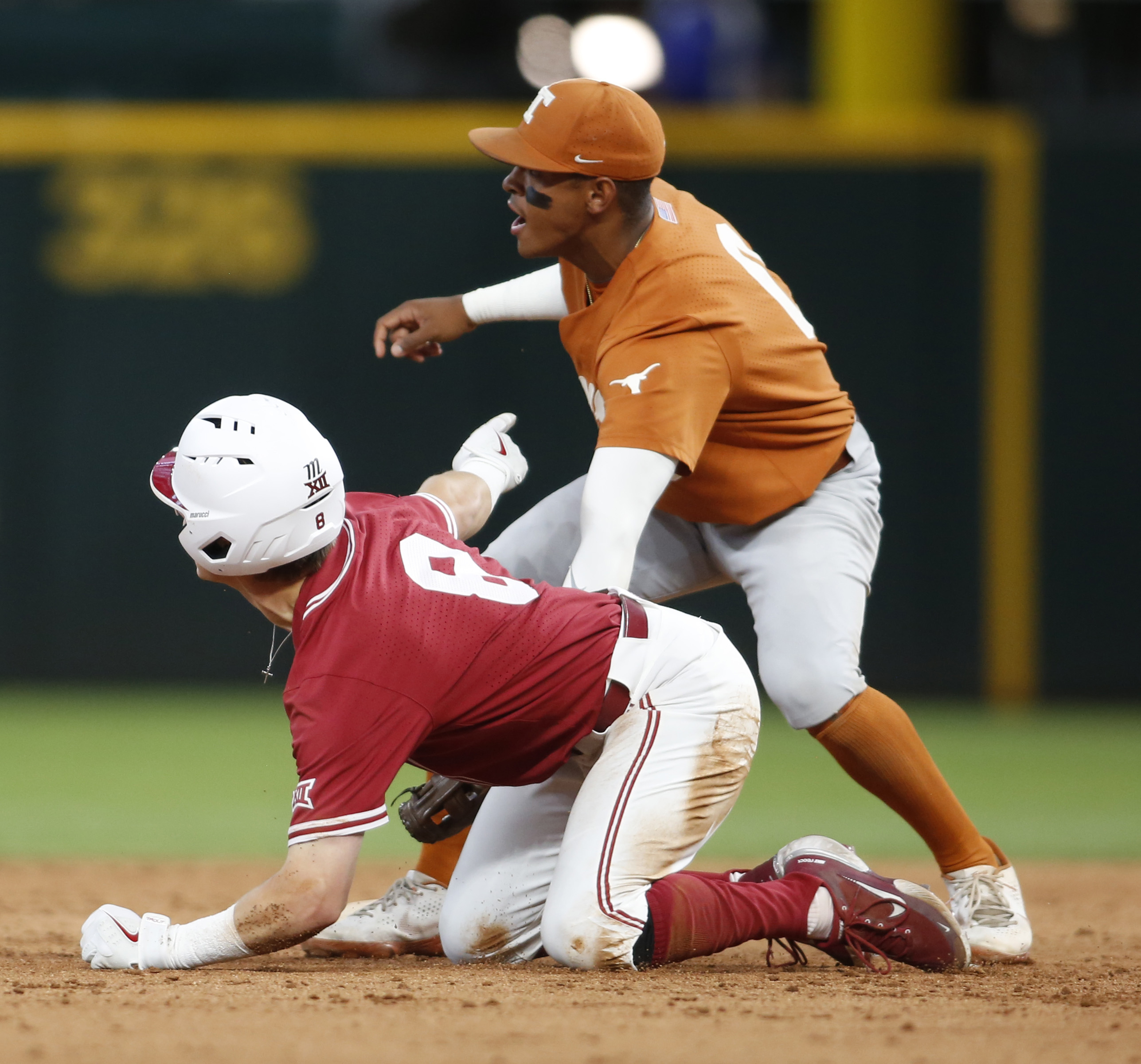 See the Sooners overwhelm the Longhorns 8-1 in the Big 12 baseball ...