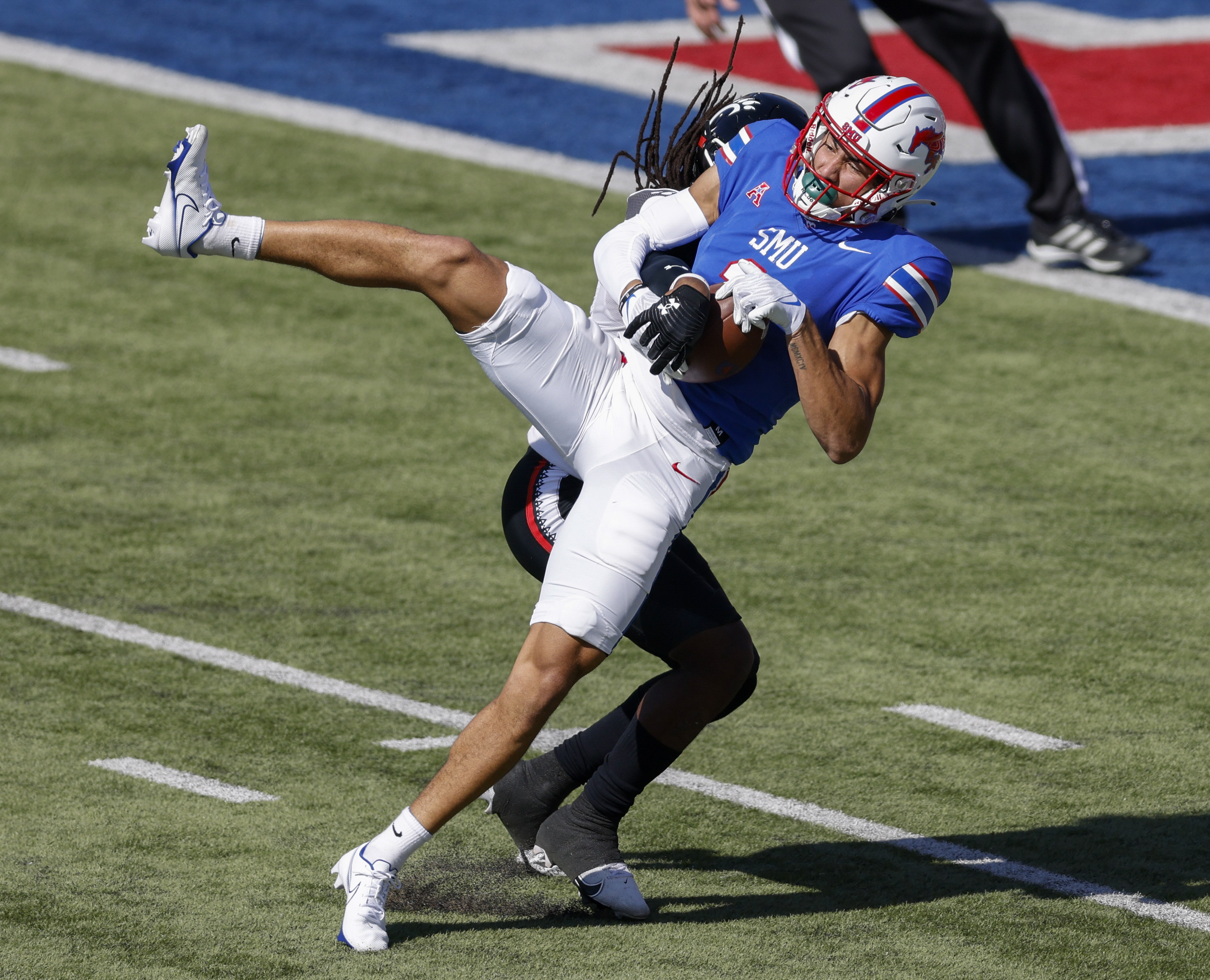 SMU-Cincinnati photos: Mustangs celebrate late TD, Preston Stone enters ...