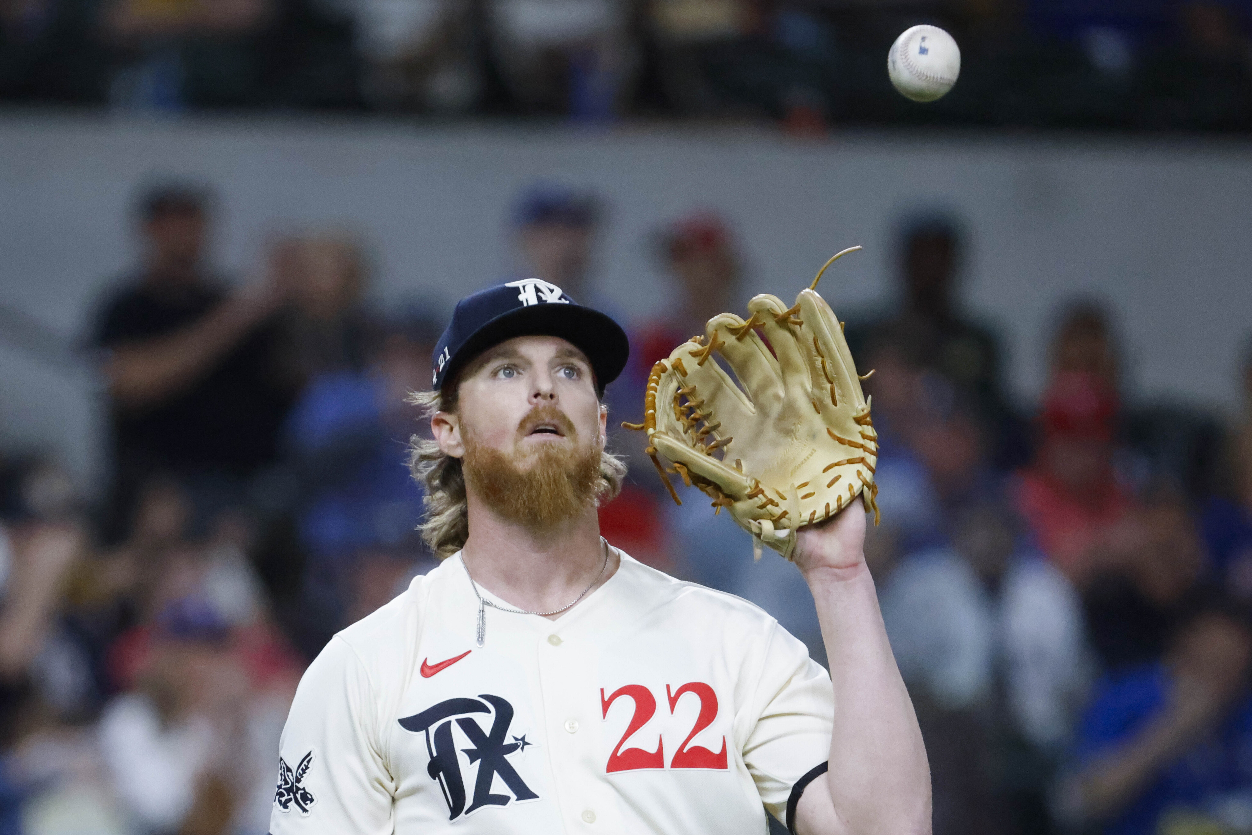 Photos: Rangers City Connect jerseys debut at Globe Life Field