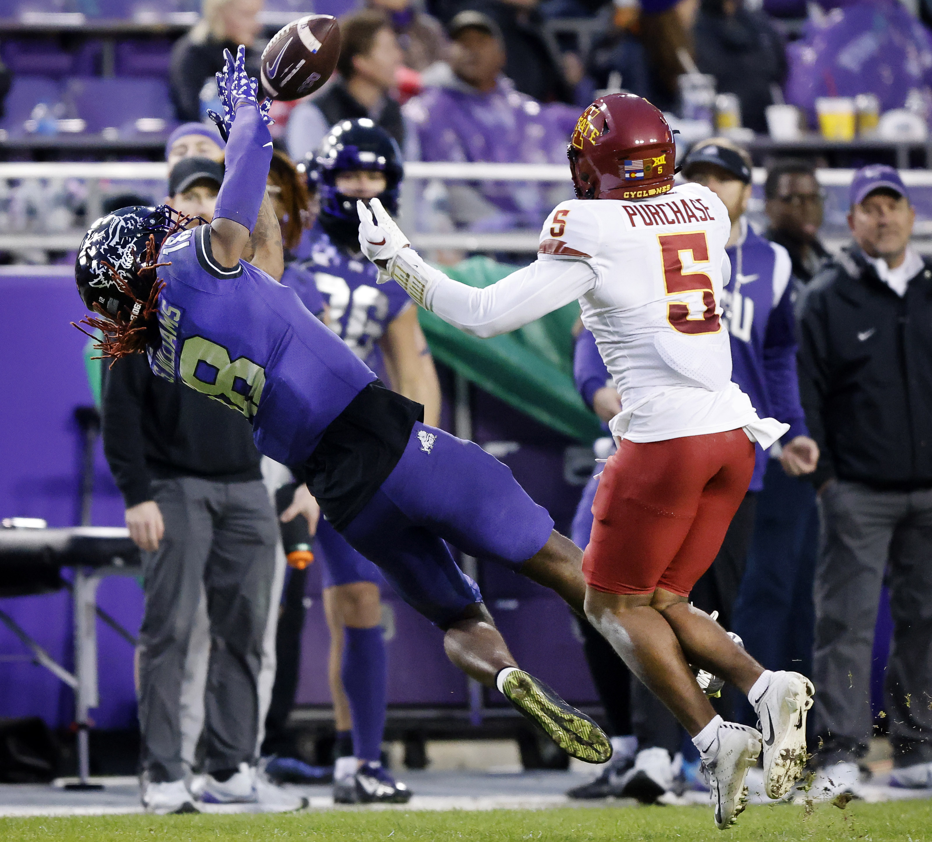 Staying perfect: See photos from TCU's dominant victory over Iowa State