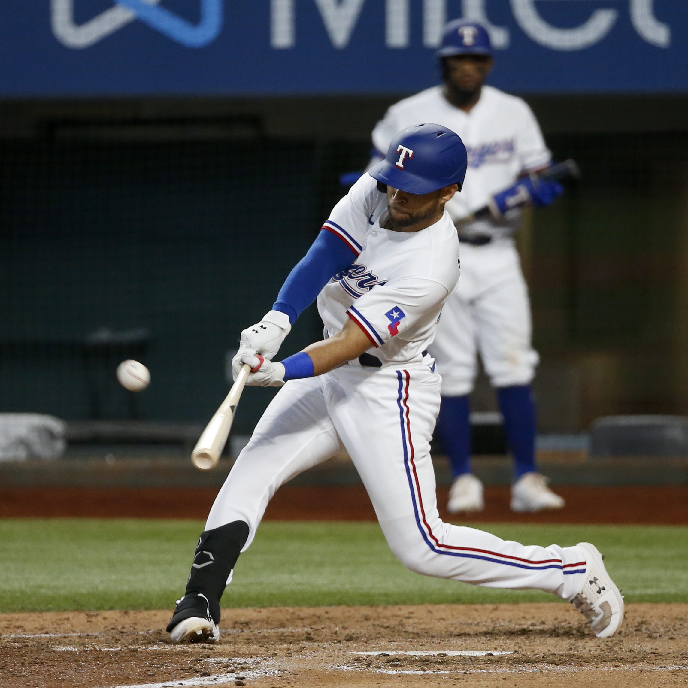 Photos: Hug me, buddy! Rangers celebrate Jason Martin's game-tying ...
