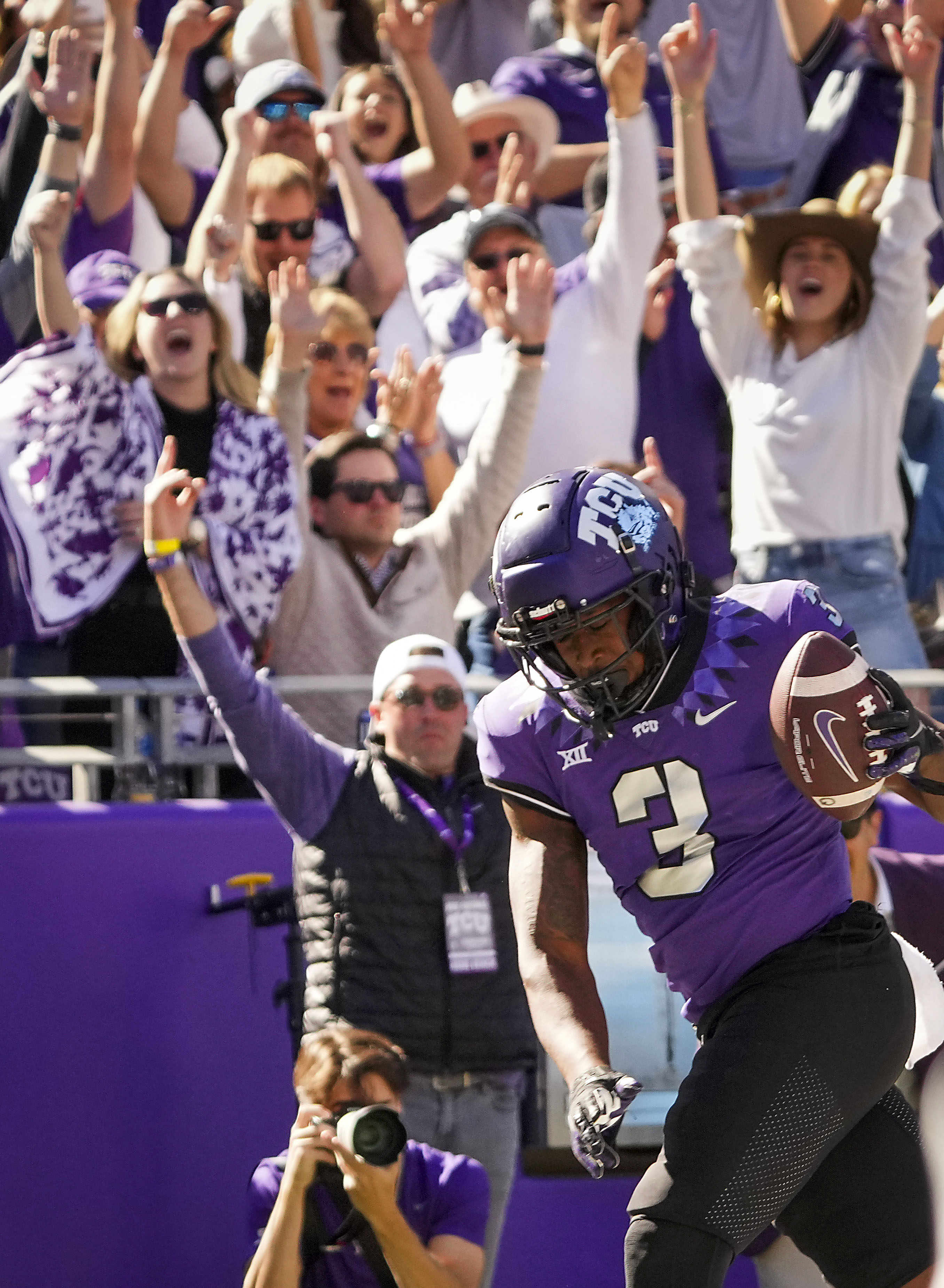 Saddle up, Fort Worth: See photos from TCU's win vs. Texas Tech to move ...
