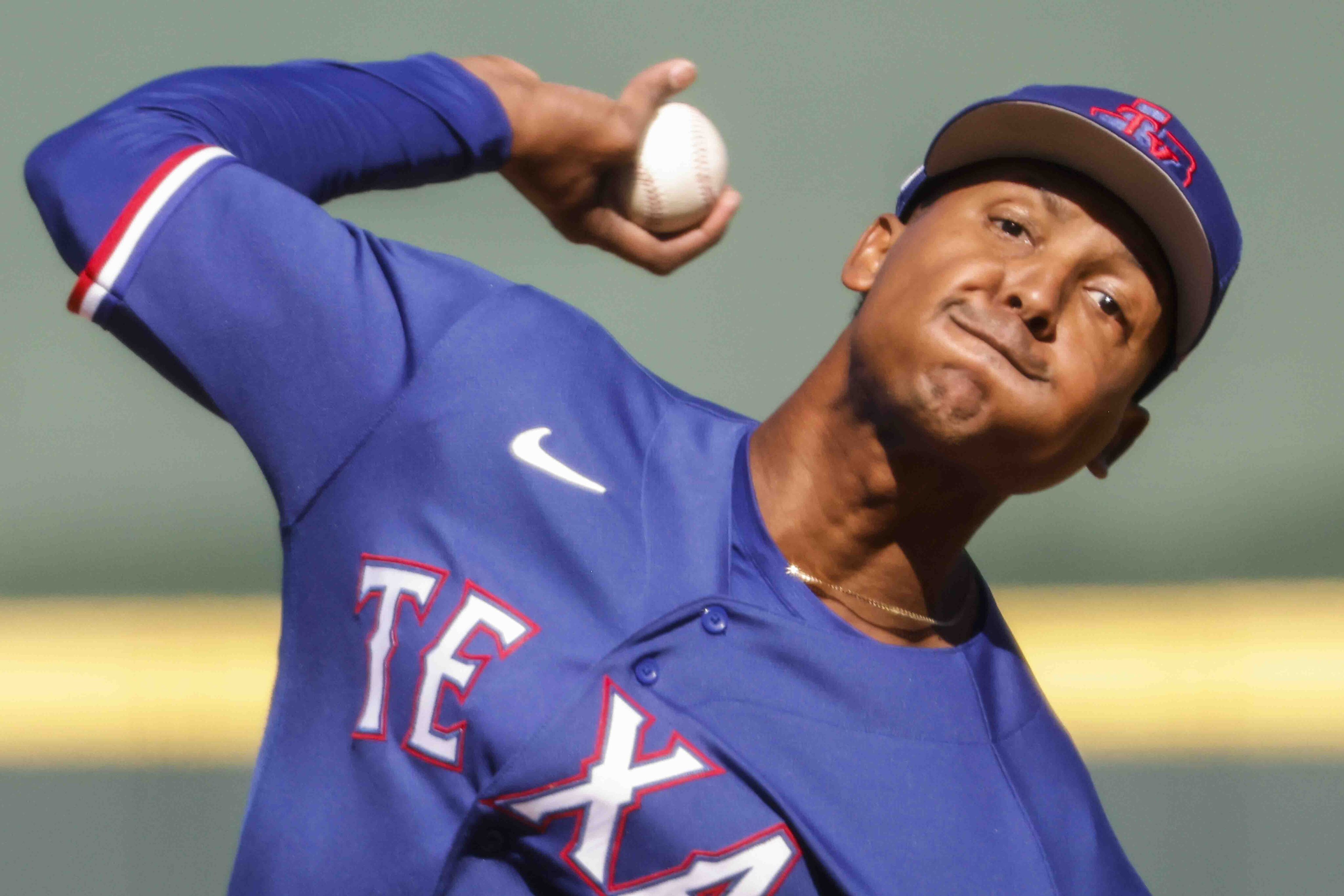 Photos: Up top! Rangers Jonathan Ornelas, Joe McCarthy high-five after ...