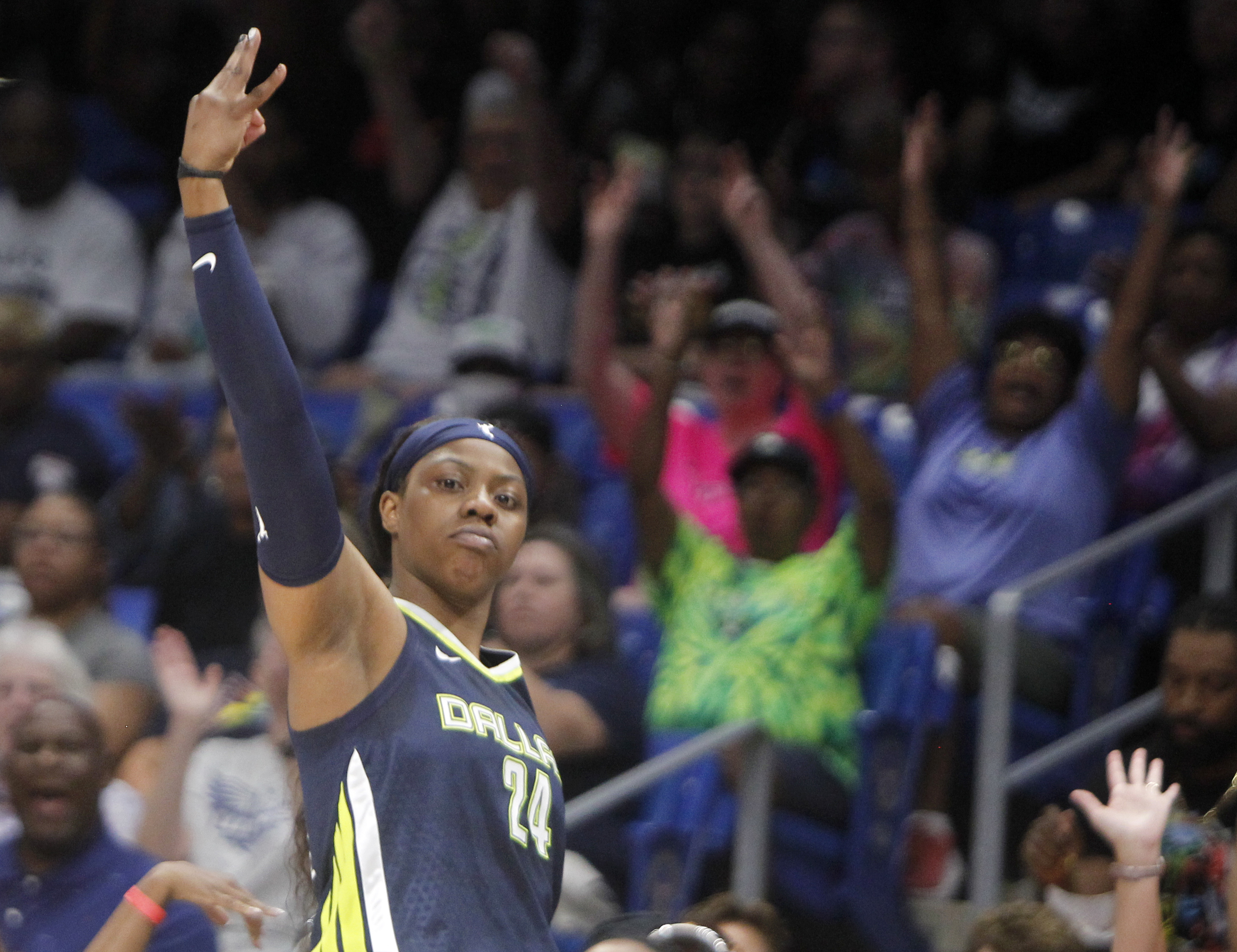 Photos: Dallas Wings maintain dominant paint presence in win vs ...