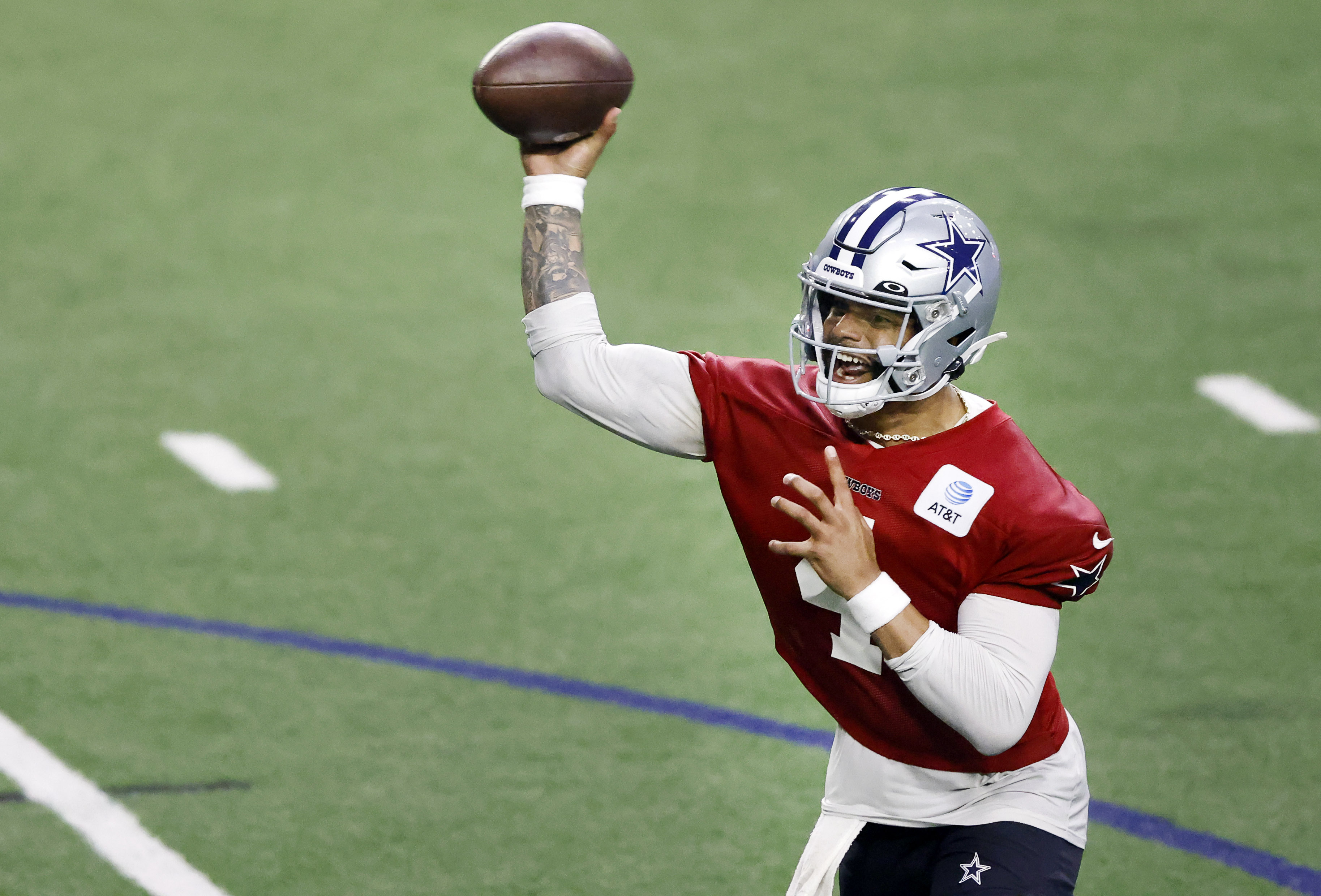 Ready to rumble: See photos of Errol Spence Jr. at Cowboys' first ...