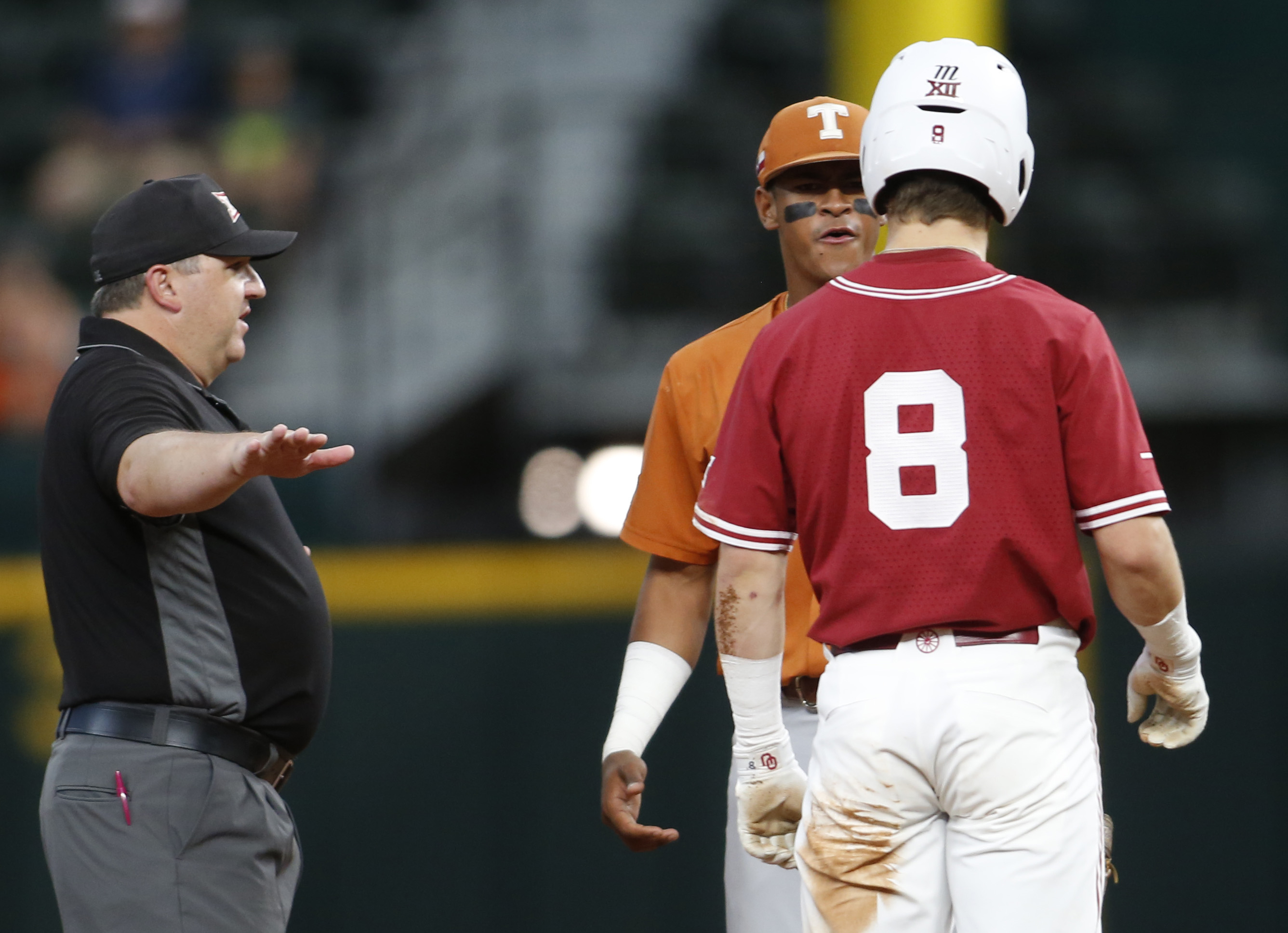 See the Sooners overwhelm the Longhorns 8-1 in the Big 12 baseball ...