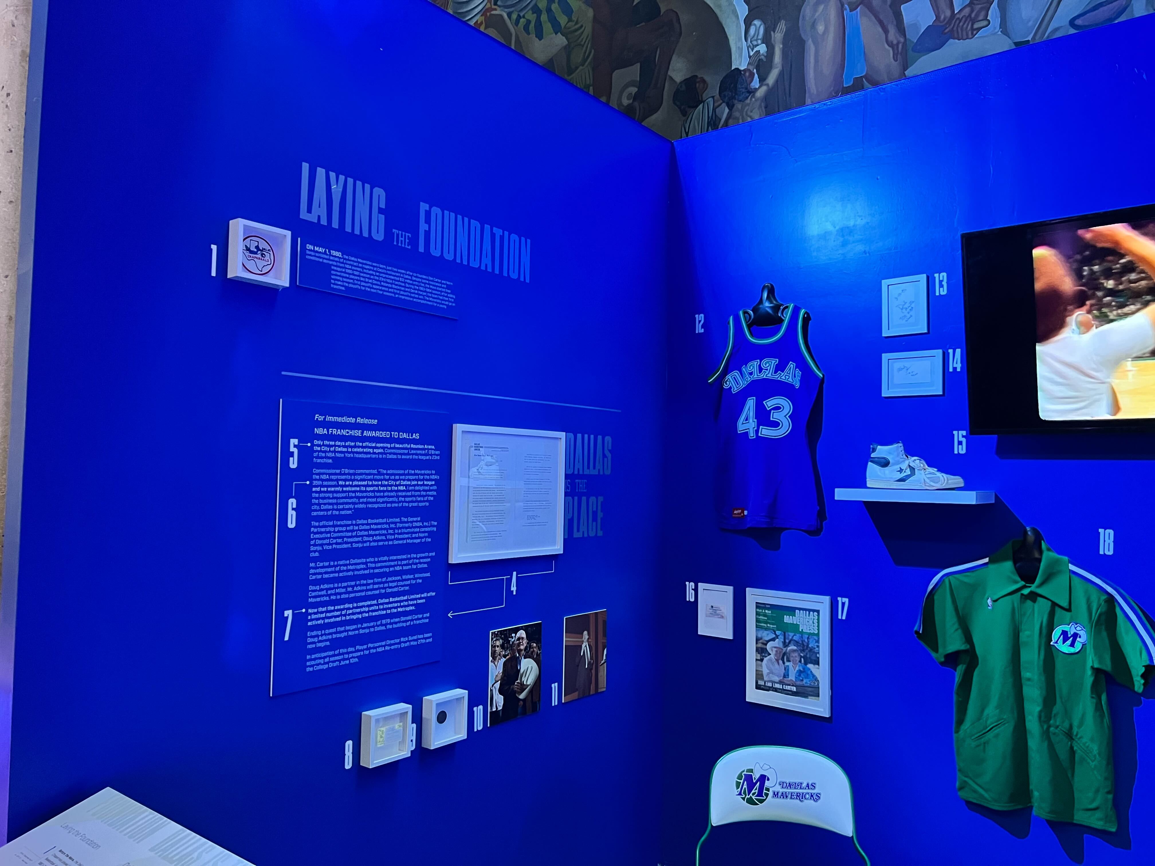 Enter the Mavs vault: See photos from the franchise's State Fair exhibit