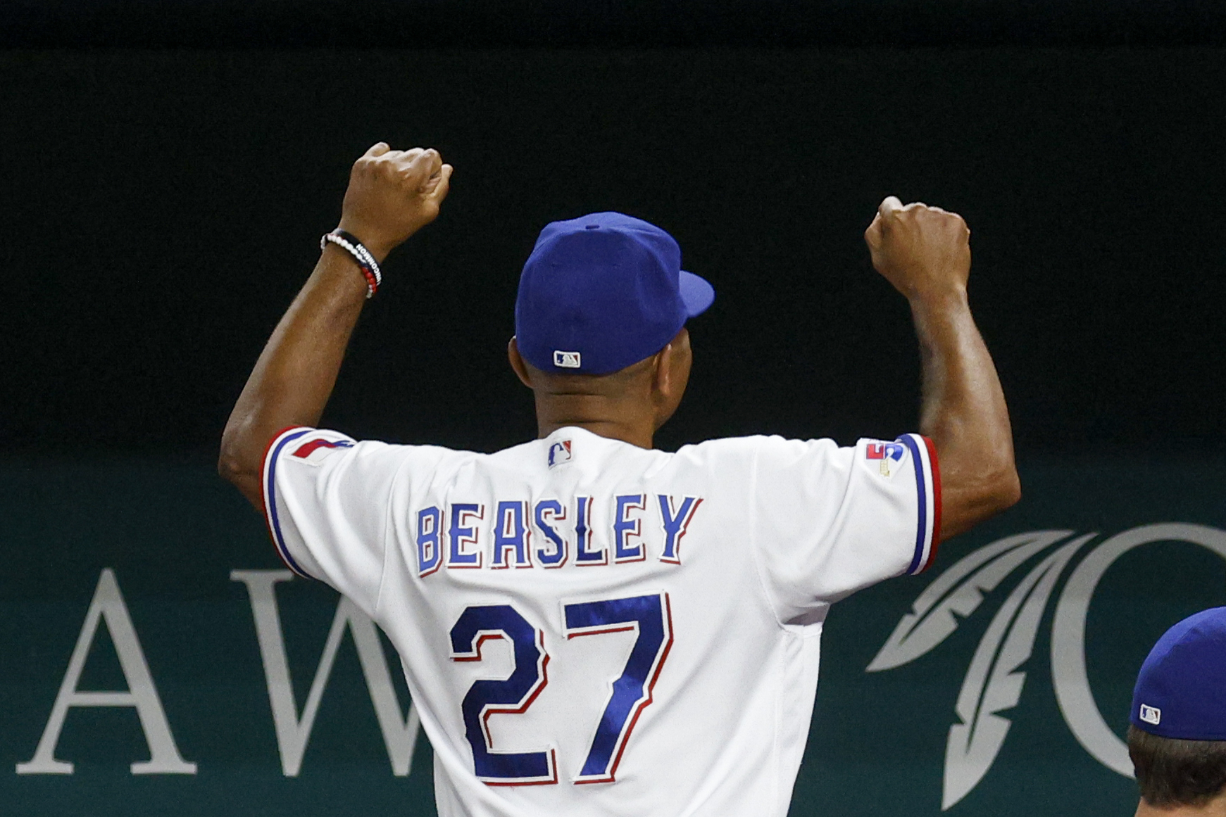 Photos: Rangers close out a one-run game in Tony Beasley's debut as ...