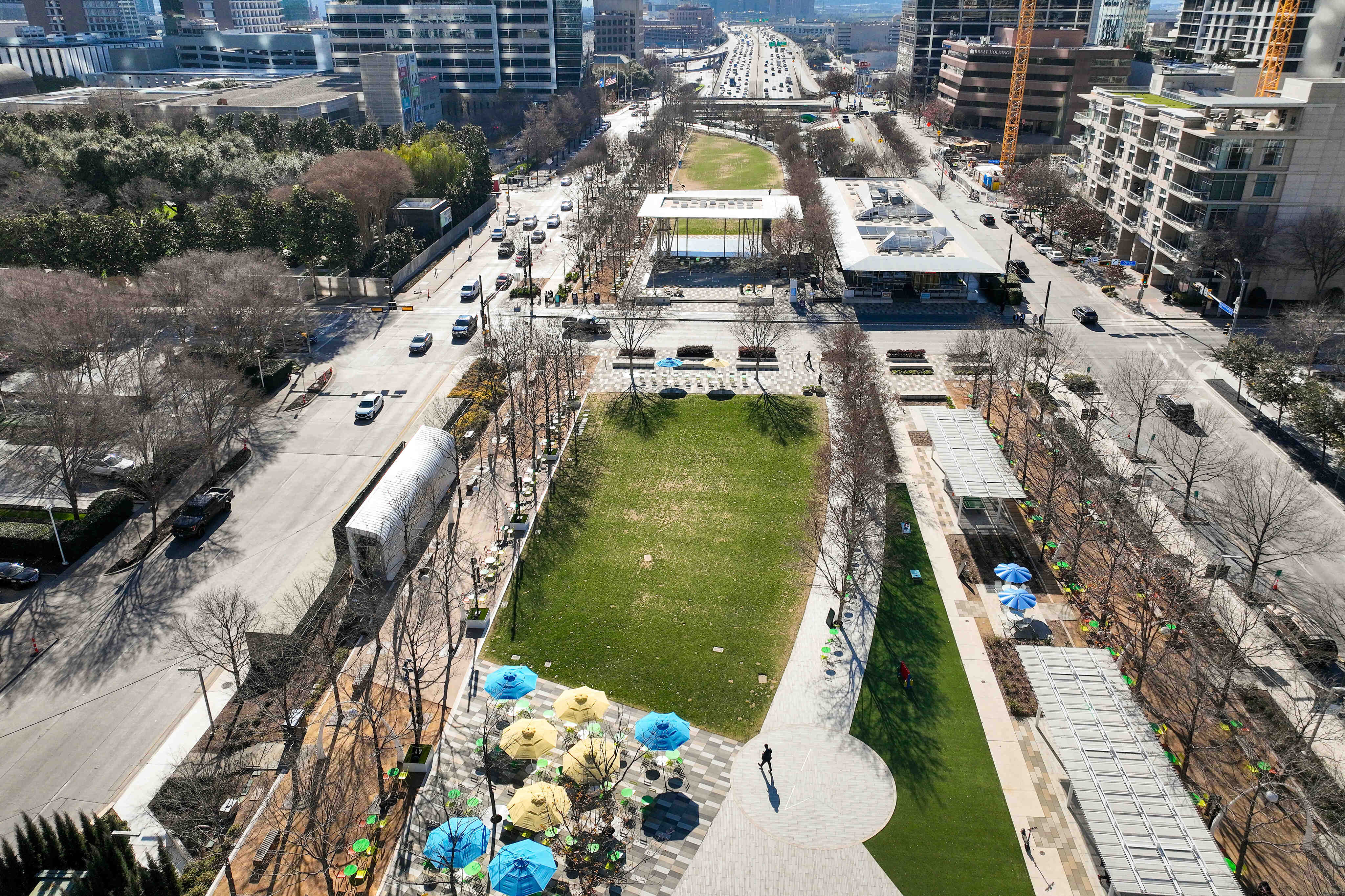 Klyde Warren Park Wedding