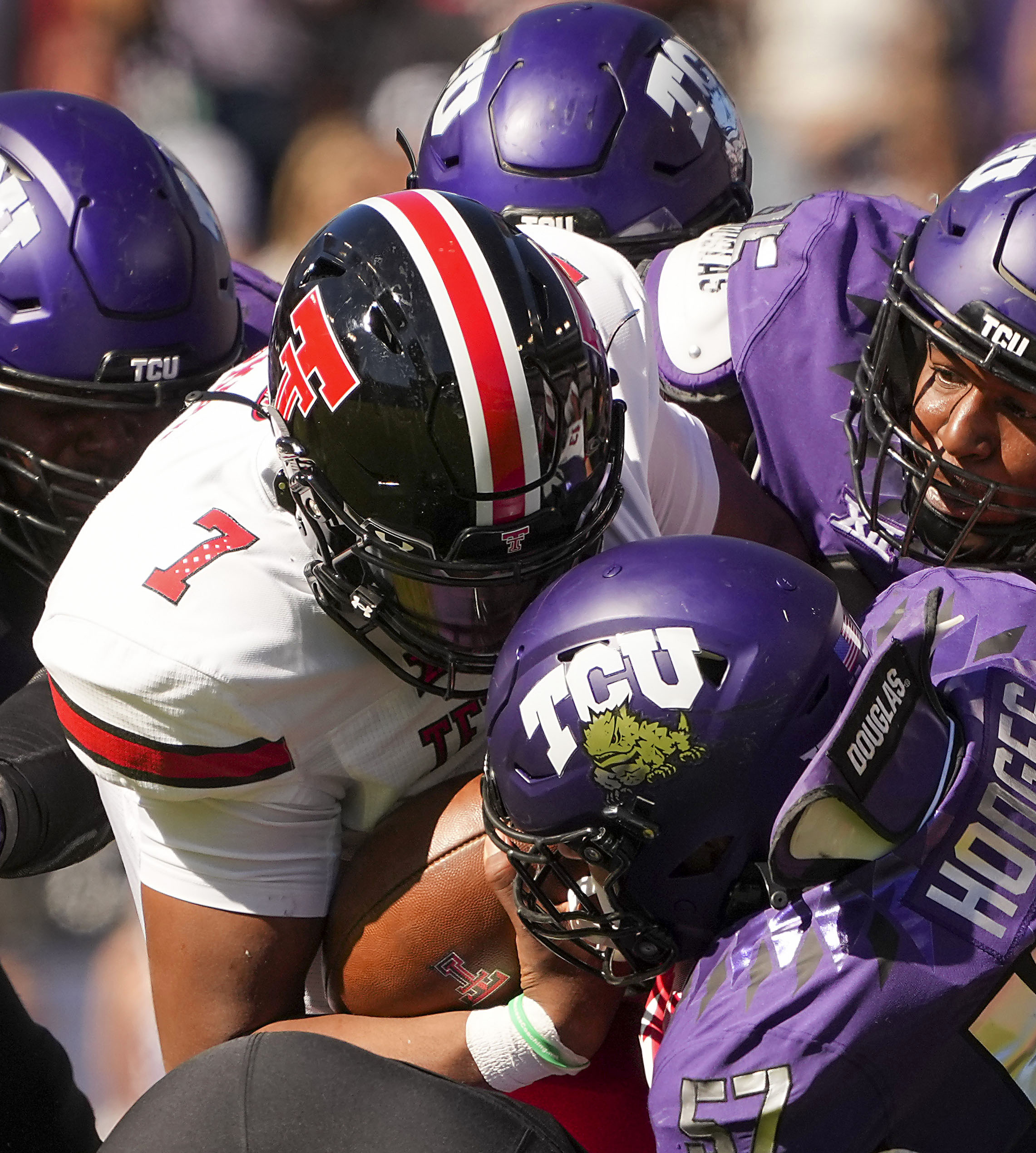 Saddle up, Fort Worth: See photos from TCU's win vs. Texas Tech to move ...