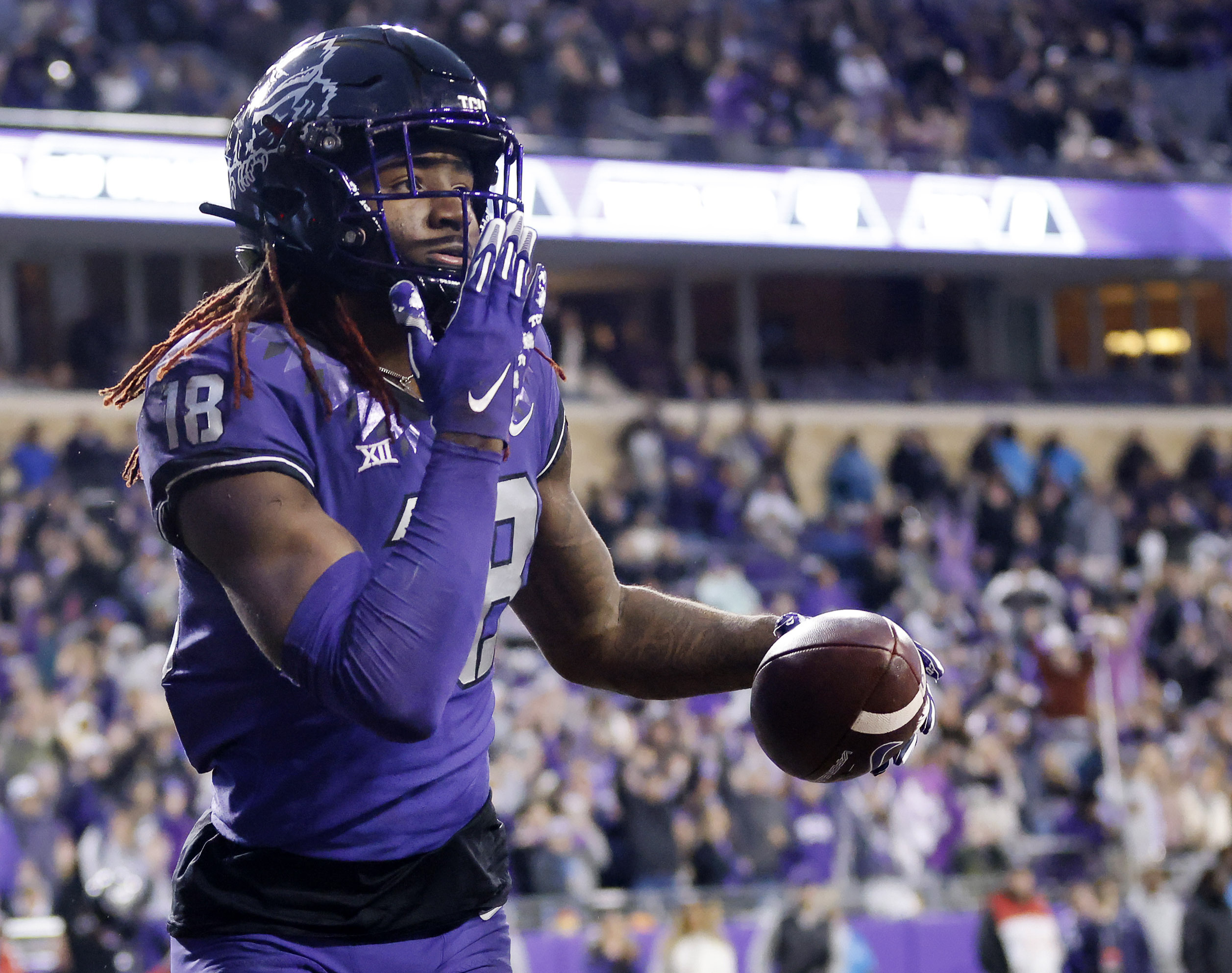 Staying perfect: See photos from TCU's dominant victory over Iowa State