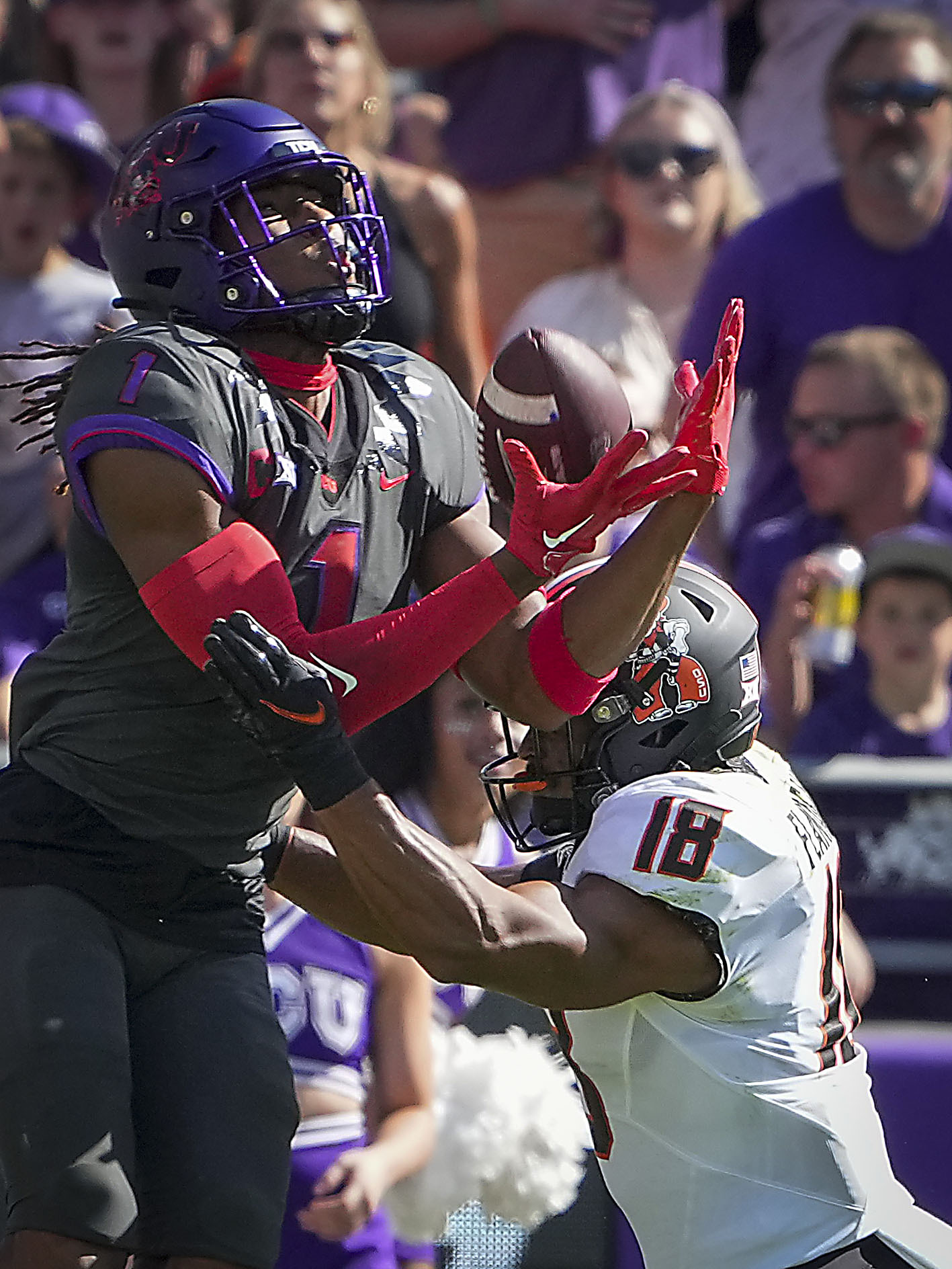 Too clutch! See photos from No. 13 TCU's double-OT win over No. 8 ...