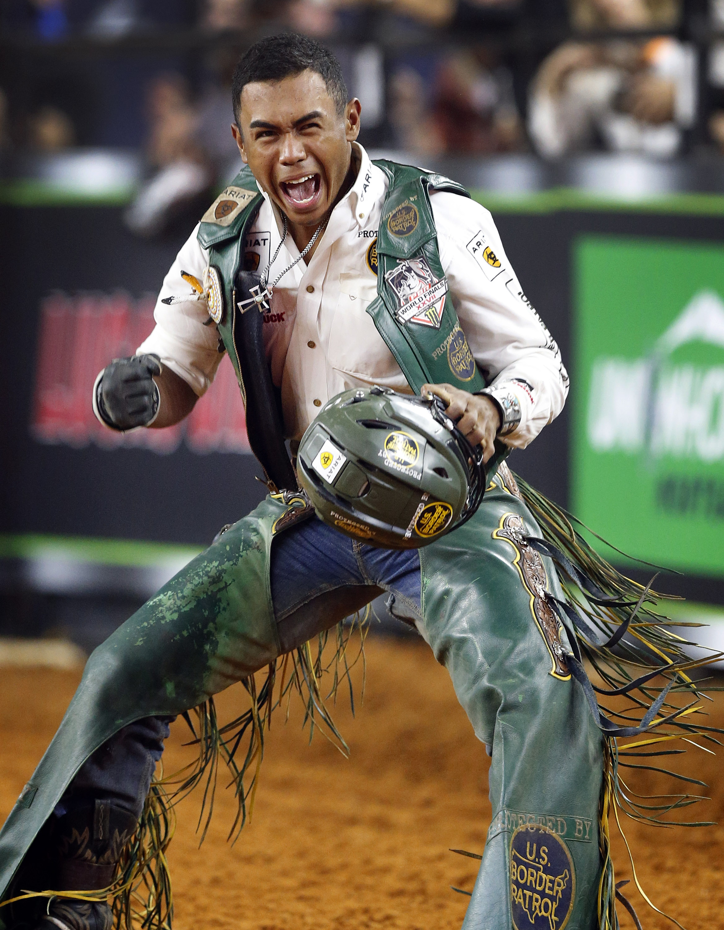 Photos: Jose Vitor Leme captures the title in PBR World Finals at AT&T ...