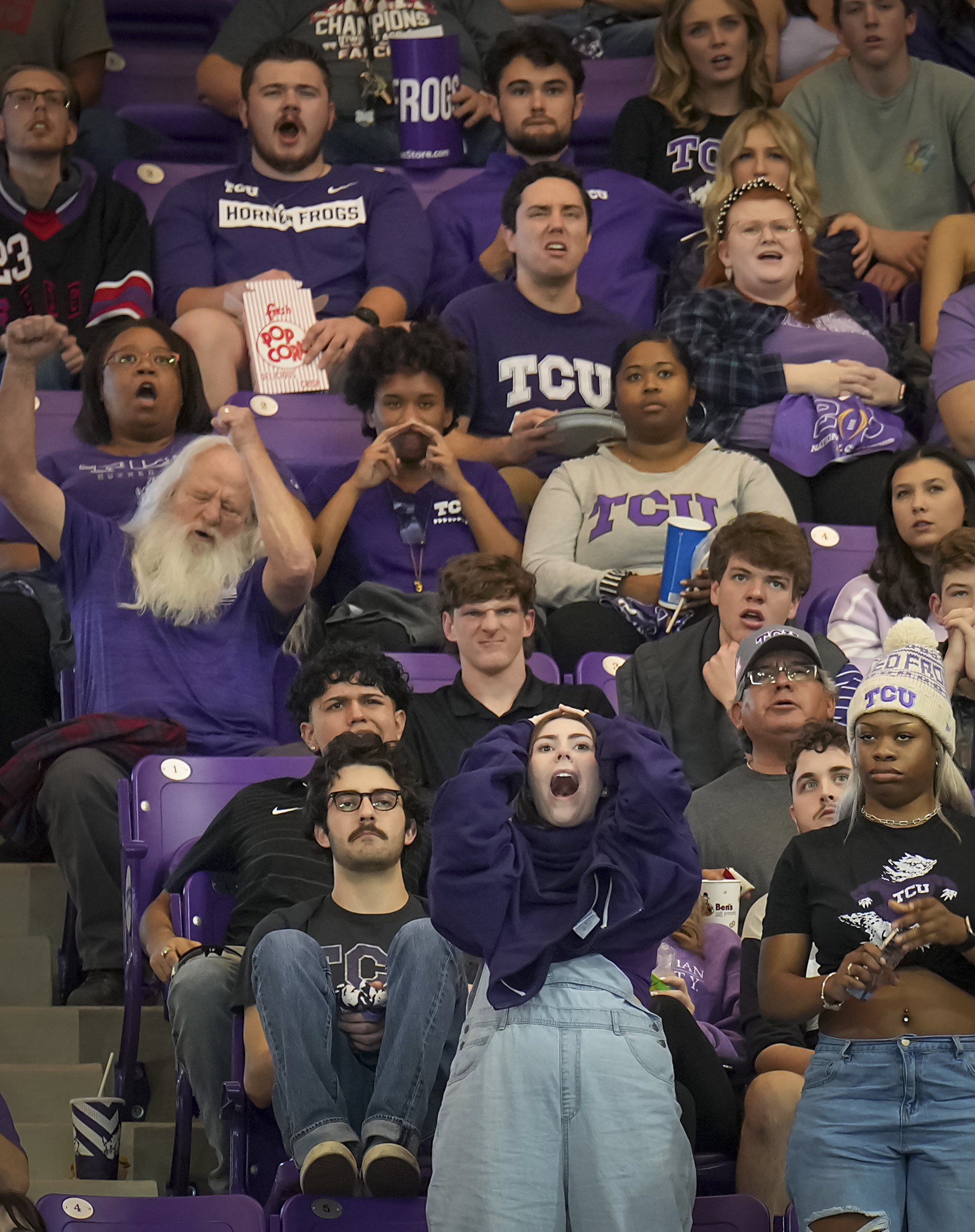 From hype to heartbreak: See photos from TCU's national championship ...