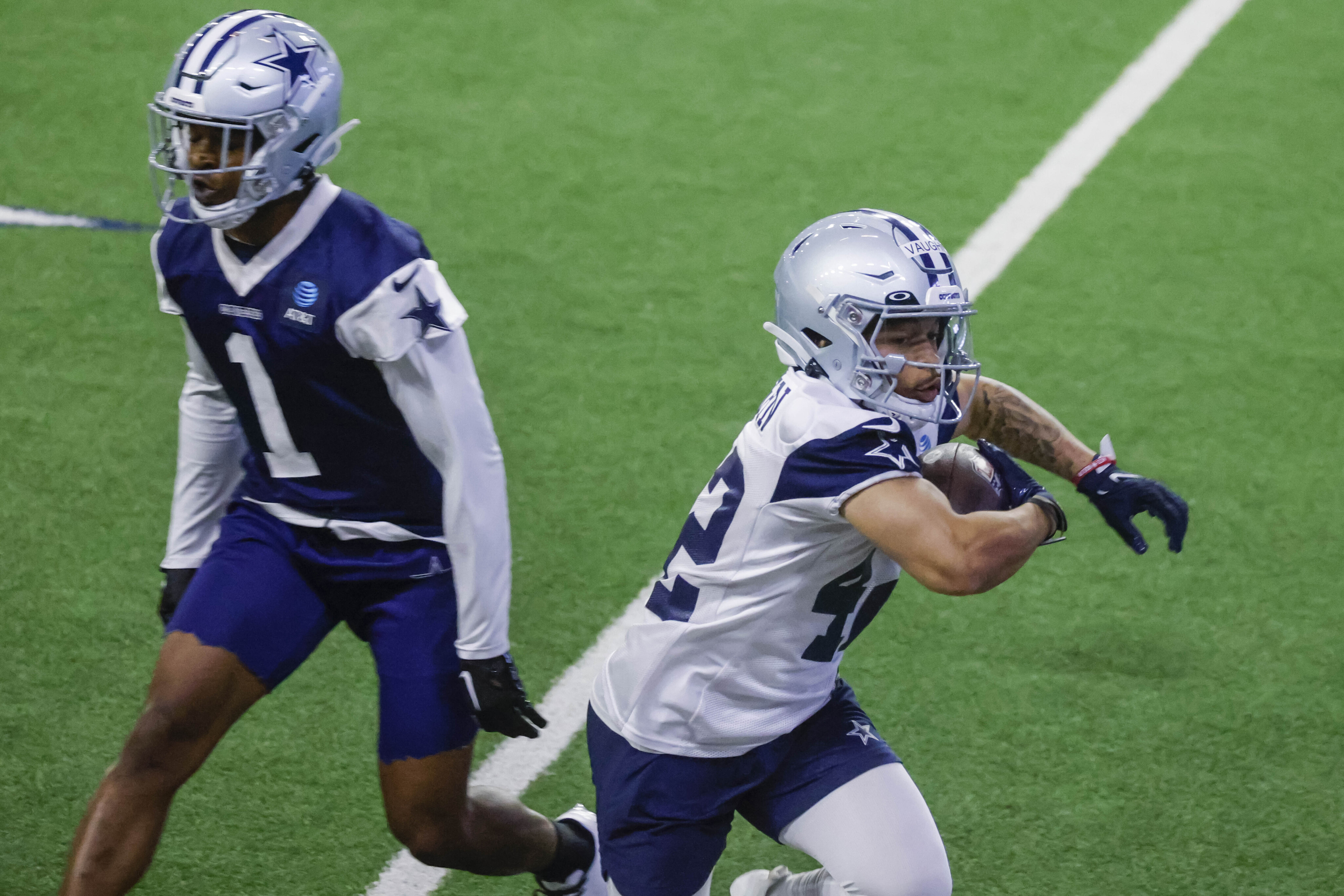 See photos as Cowboys, Dak Prescott shake off the rust at OTAs