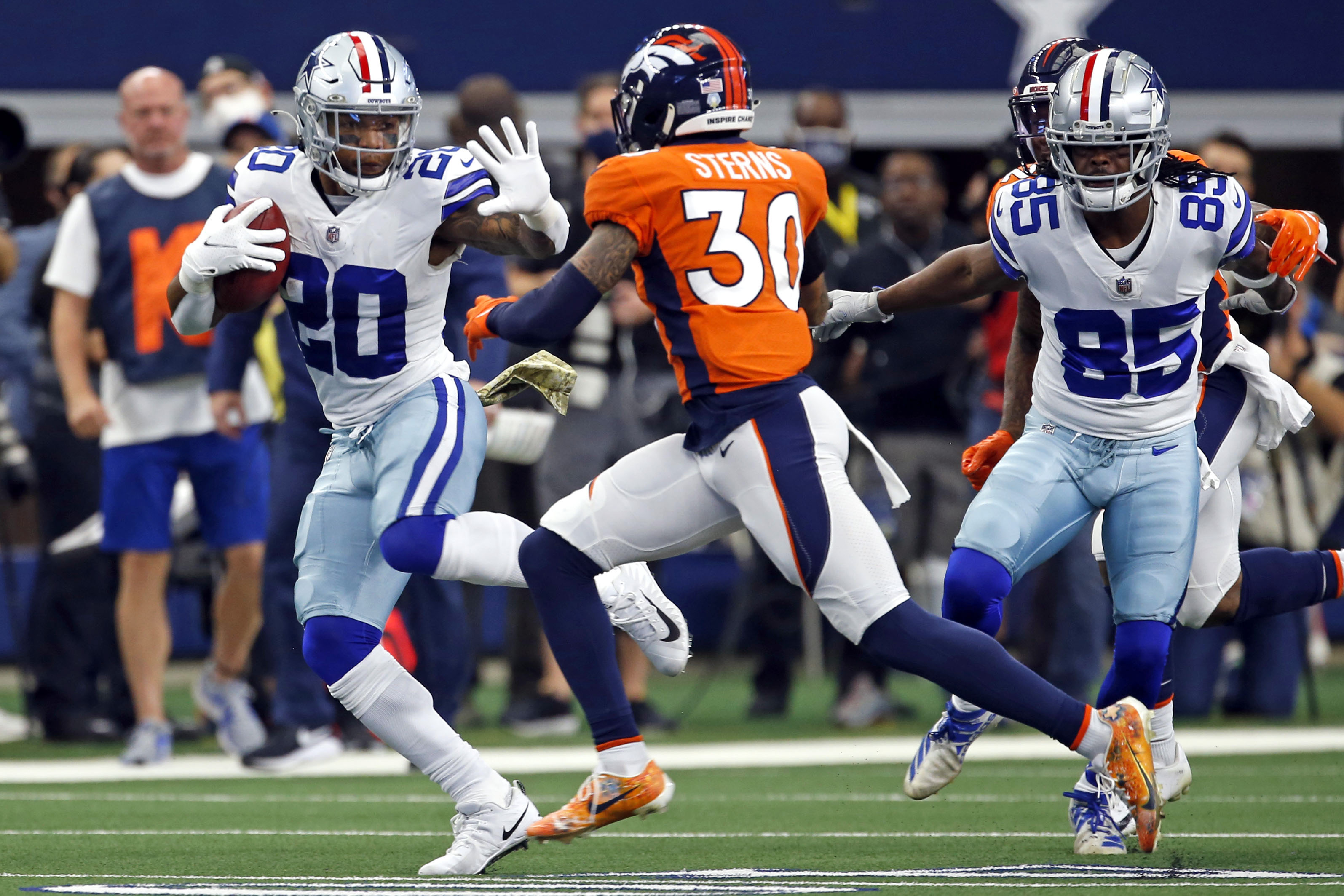 Photos: Salute to our heroes! Dallas Cowboys honor service members at ...