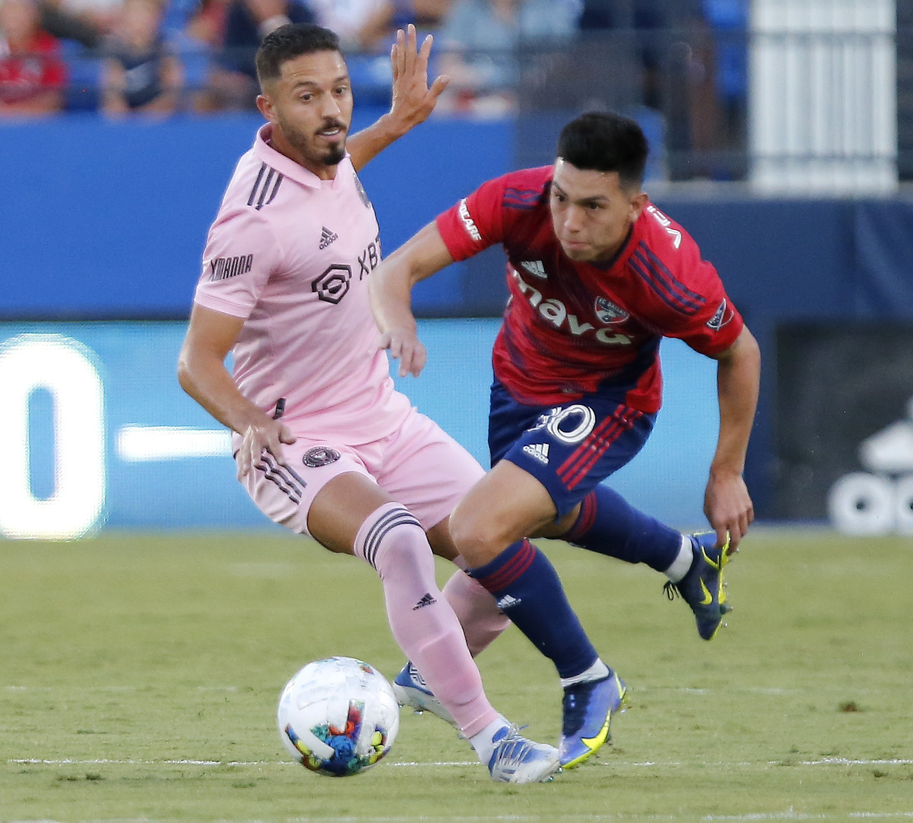 Up and over! See photos from FC Dallas' 4th of July game vs. Inter Miami CF