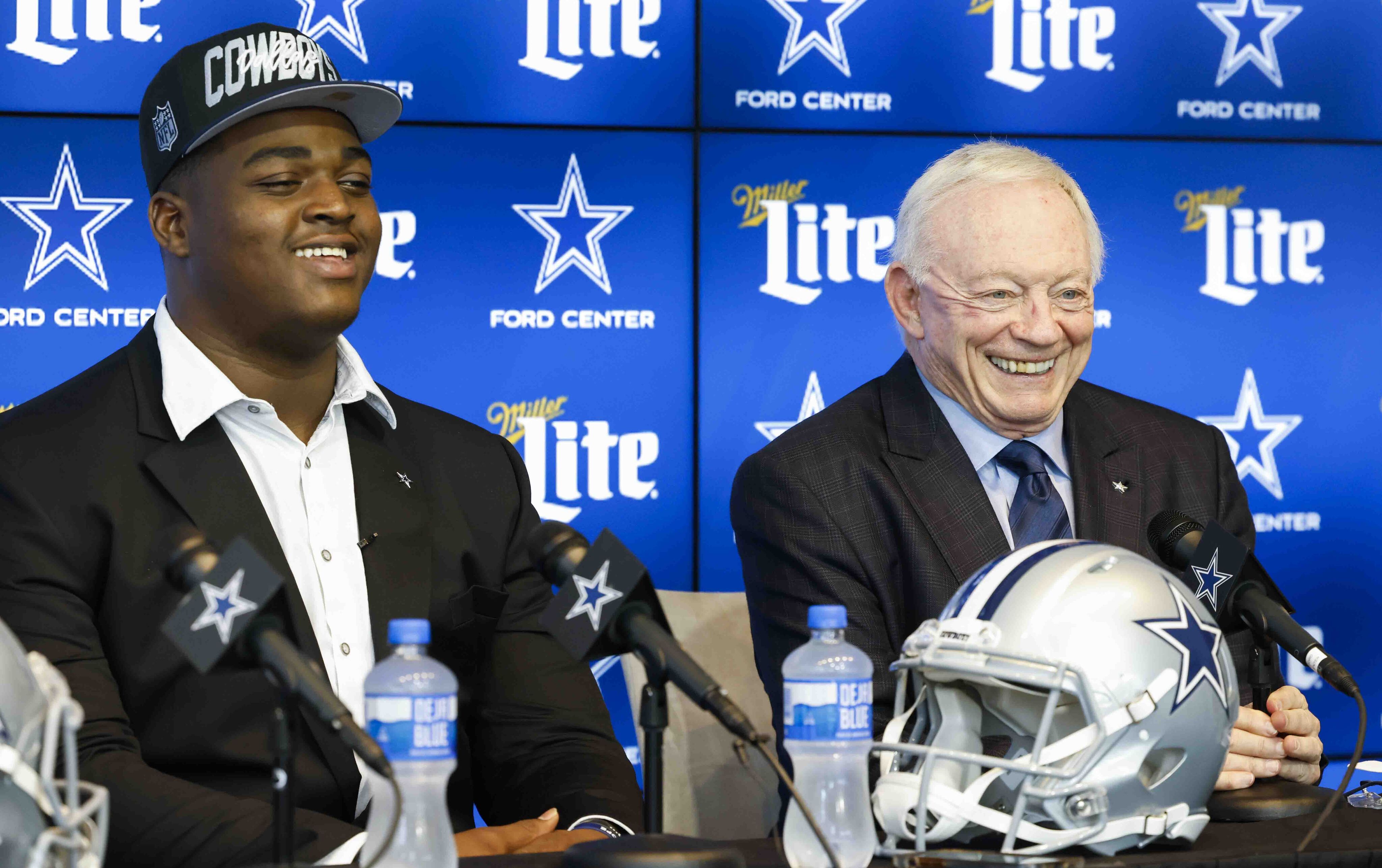 Coming home: Cowboys welcome first-round pick Tyler Smith in Dallas ...