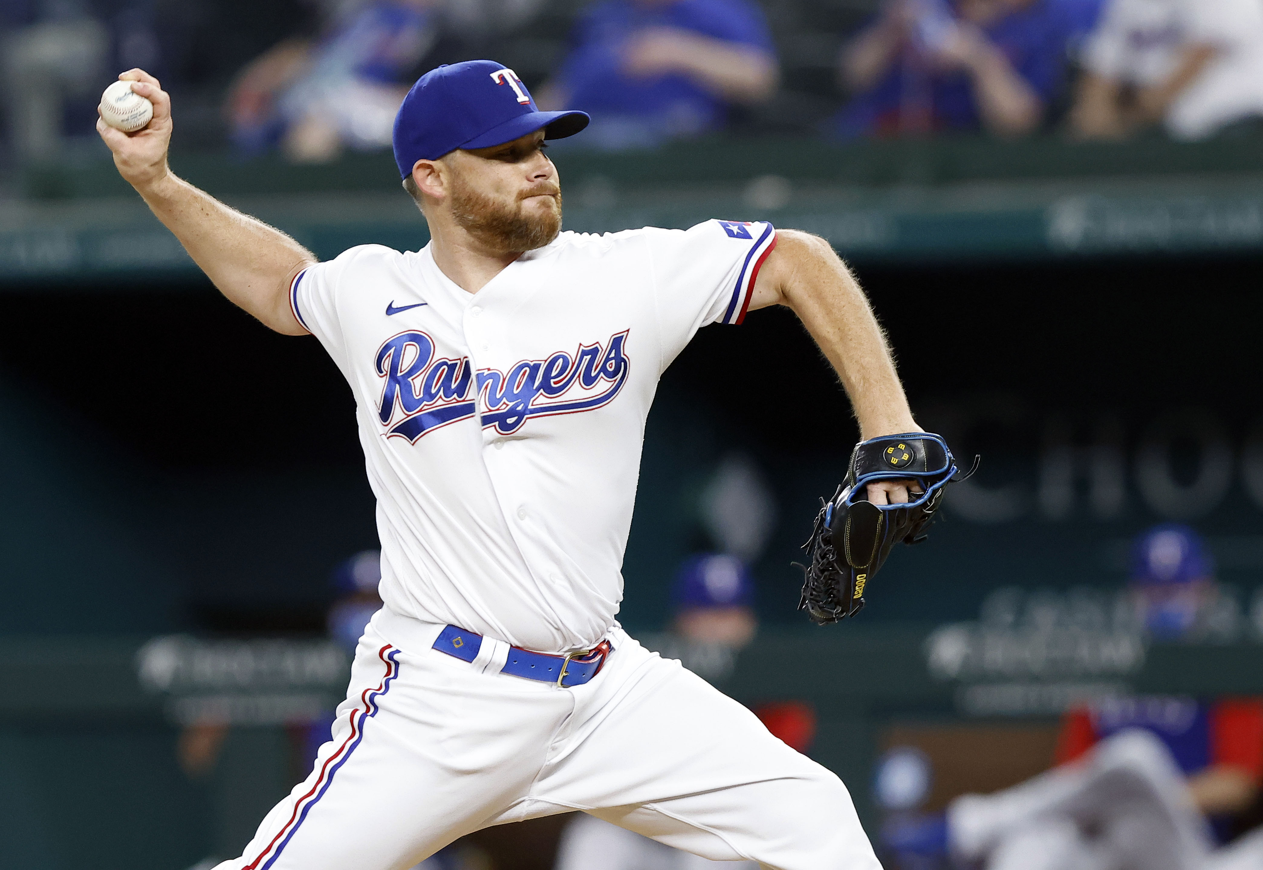 Photos: Hello Win Column! Rangers' bats wake up in 4-1 victory over Red ...