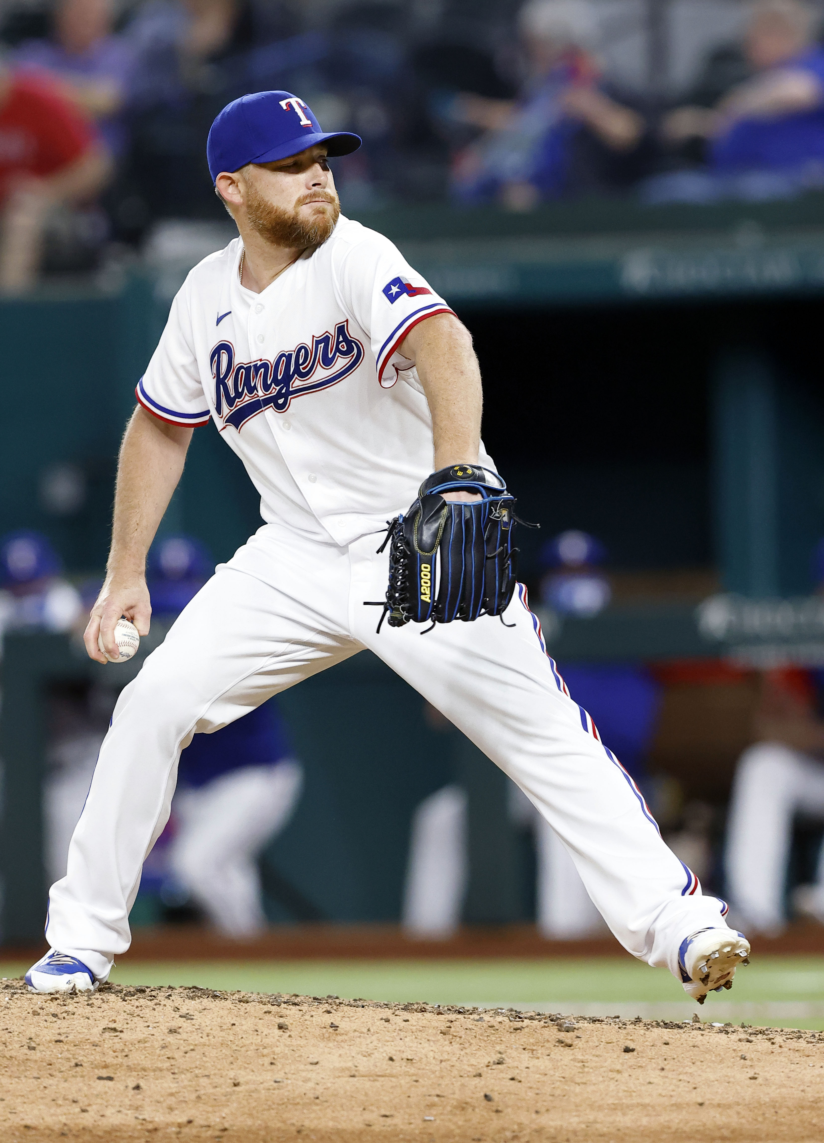 Photos: Hello Win Column! Rangers' bats wake up in 4-1 victory over Red ...