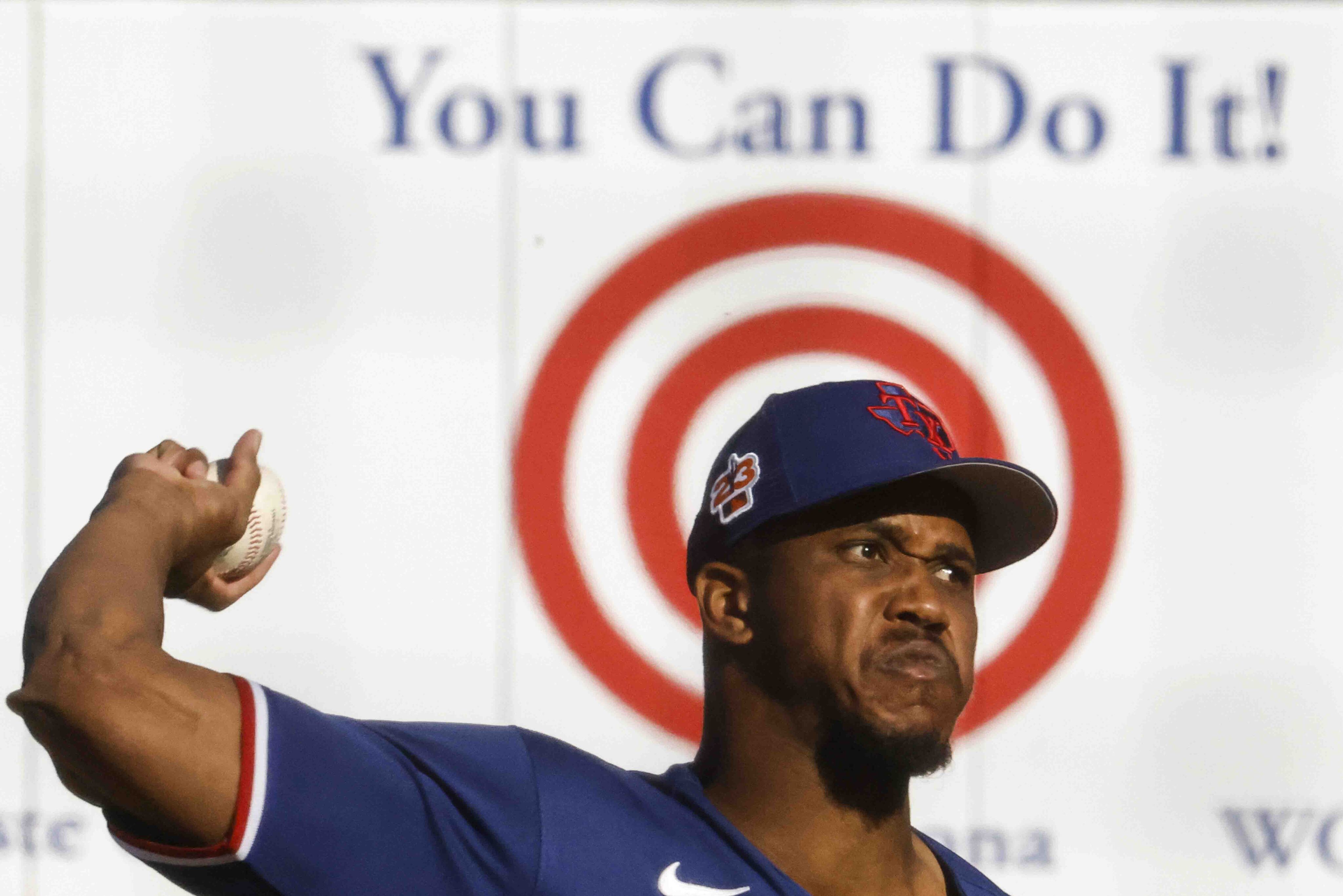 Photos: Up top! Rangers Jonathan Ornelas, Joe McCarthy high-five after ...