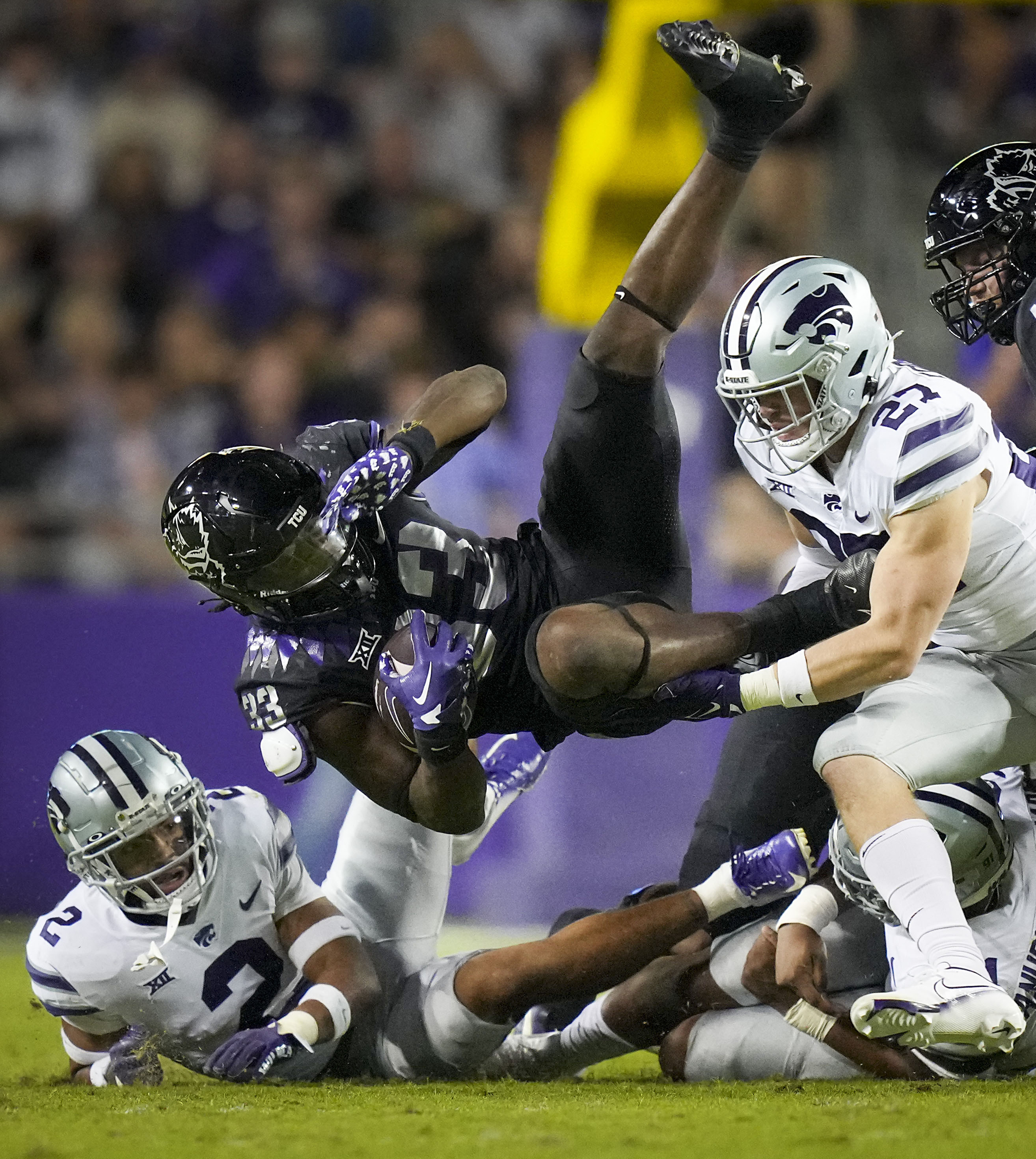 Frogs stay on top! See photos from TCU's win over No. 17 Kansas State