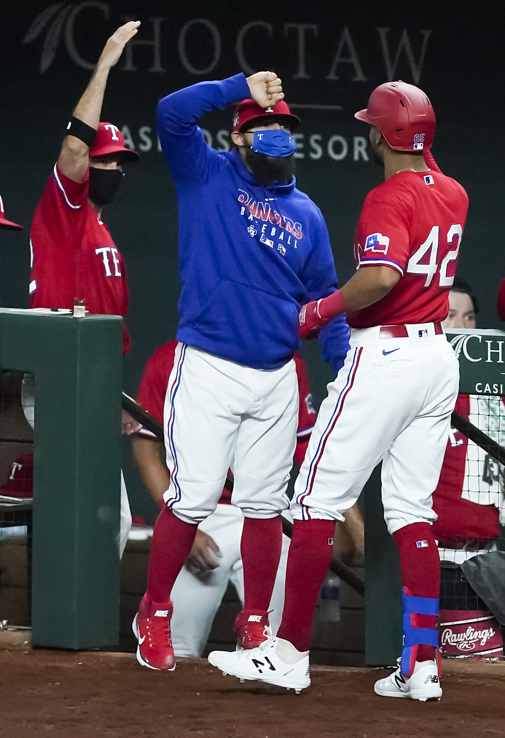 Photos: 1B Ronald Guzman is safe, DoppelRangers catch a home run ball ...