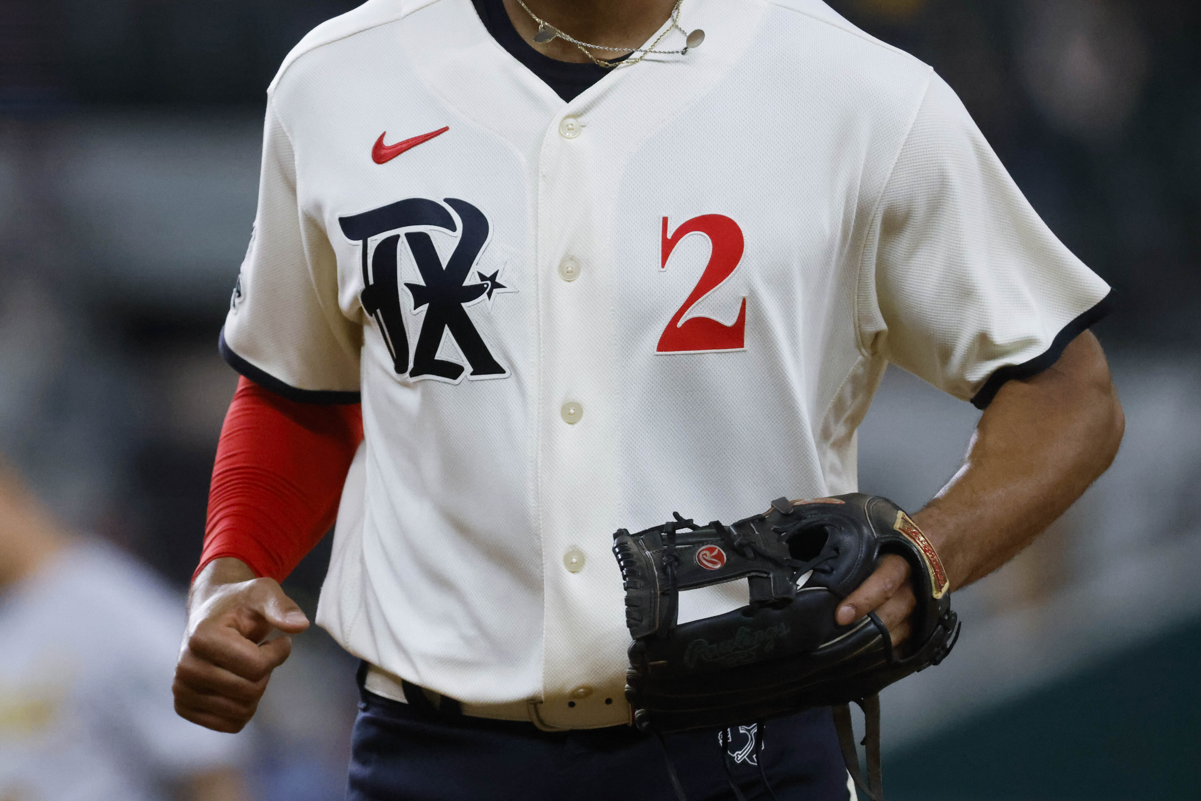 Photos: Rangers City Connect jerseys debut at Globe Life Field