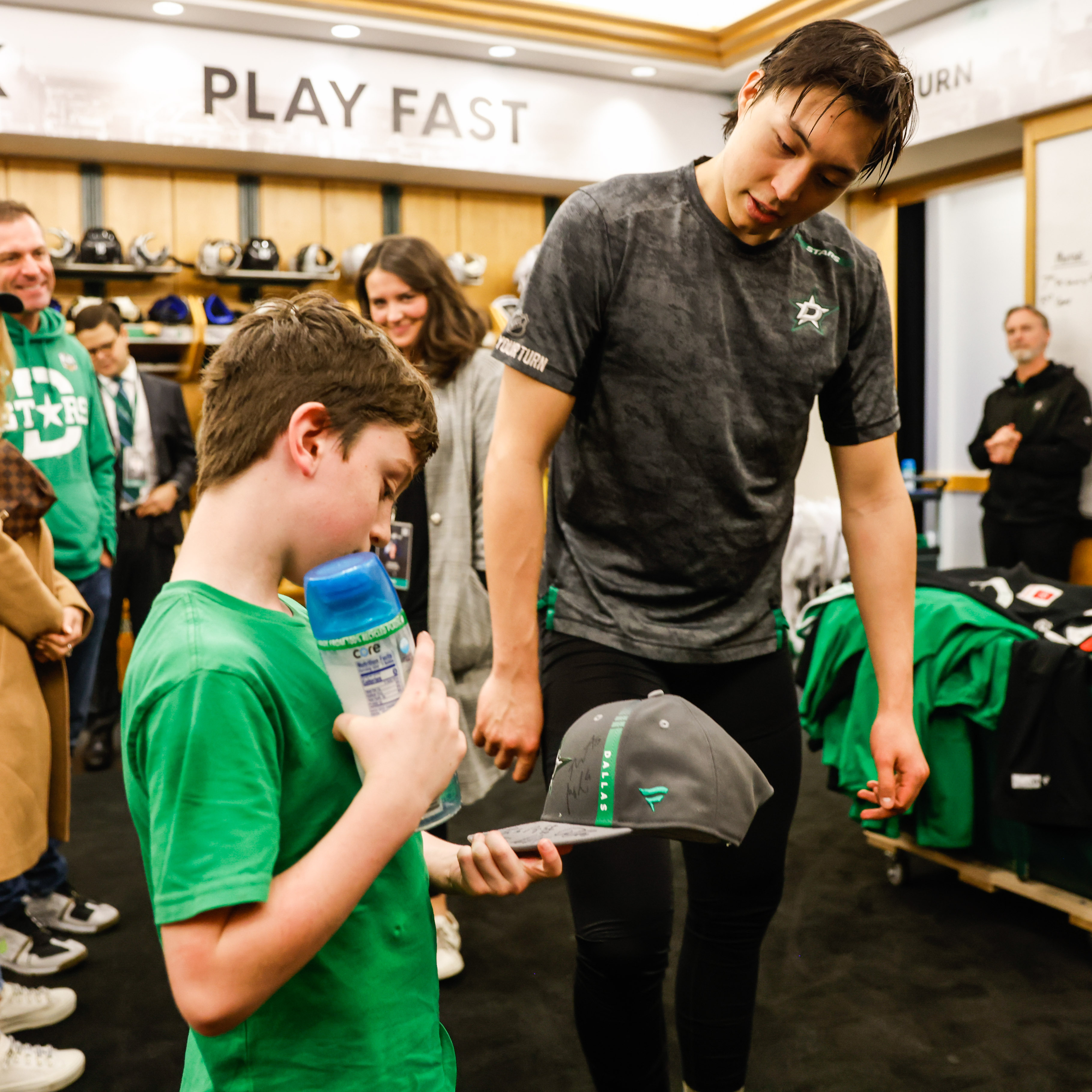 Photos: Nine-year-old Max Hinojosa joins Dallas Stars on two-day contract